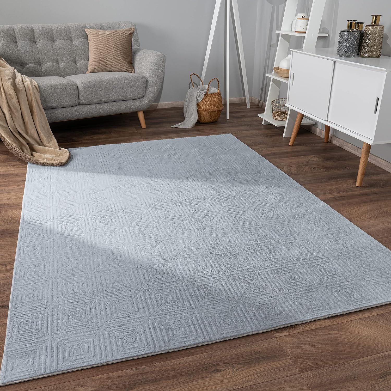 Paco Home Area Rugs Livingroom Short Pile Large Rug Bedroom Scandi ...