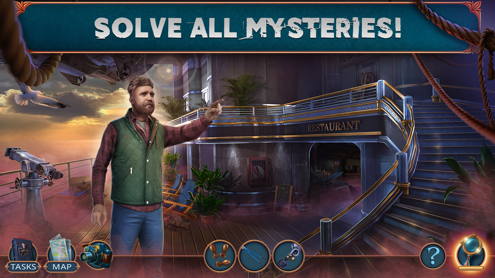 Hidden Objects - Mystical Riddles: Episode 1 Ship From Beyond - Seek ...