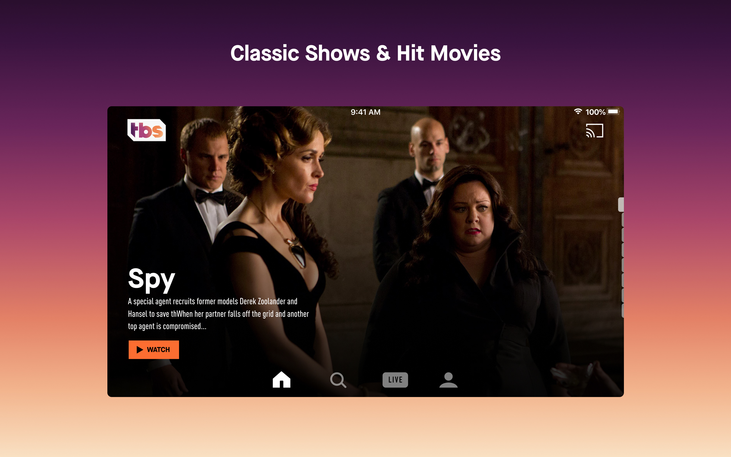 Watch TBS:Amazon.com:Appstore for Android