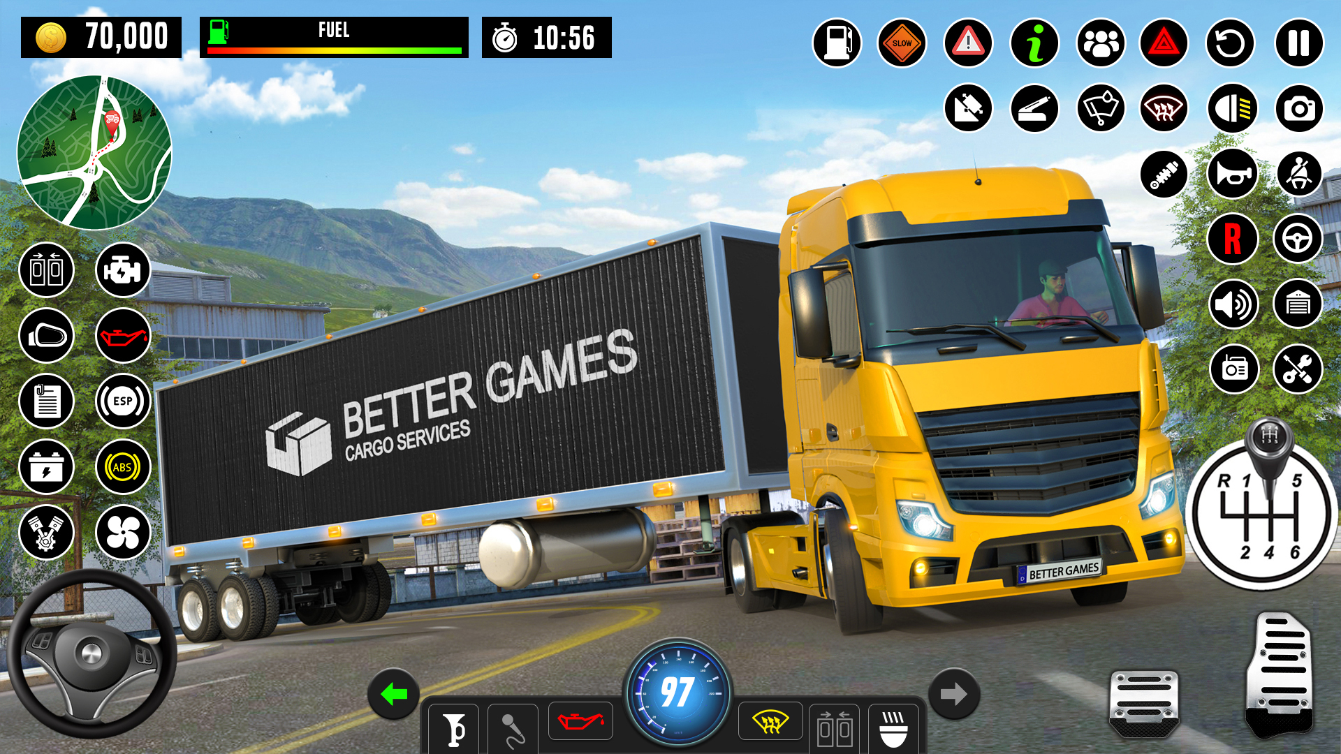 USA Truck Driving Games Simulator : Oil Tanker Truck Parking - App on ...