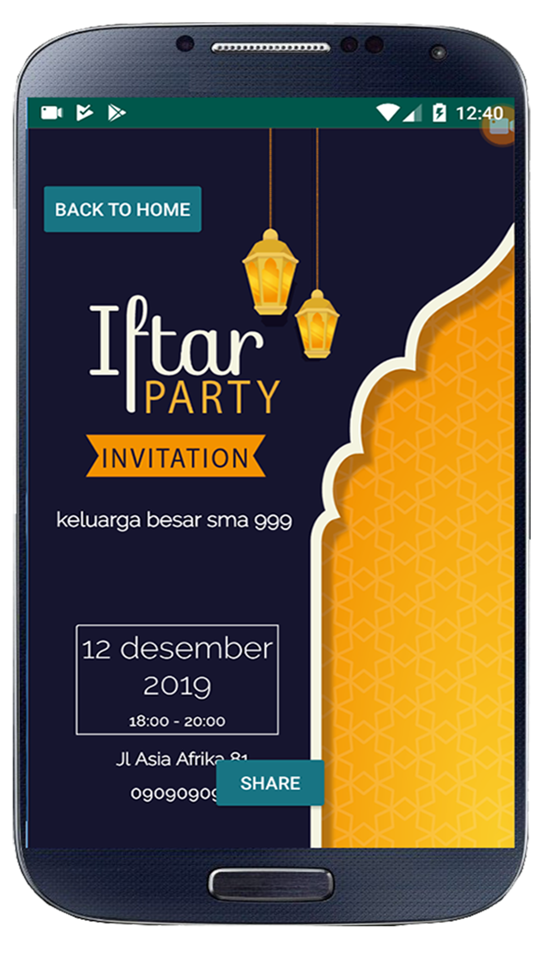 Digital Invitation Card - App on Amazon Appstore