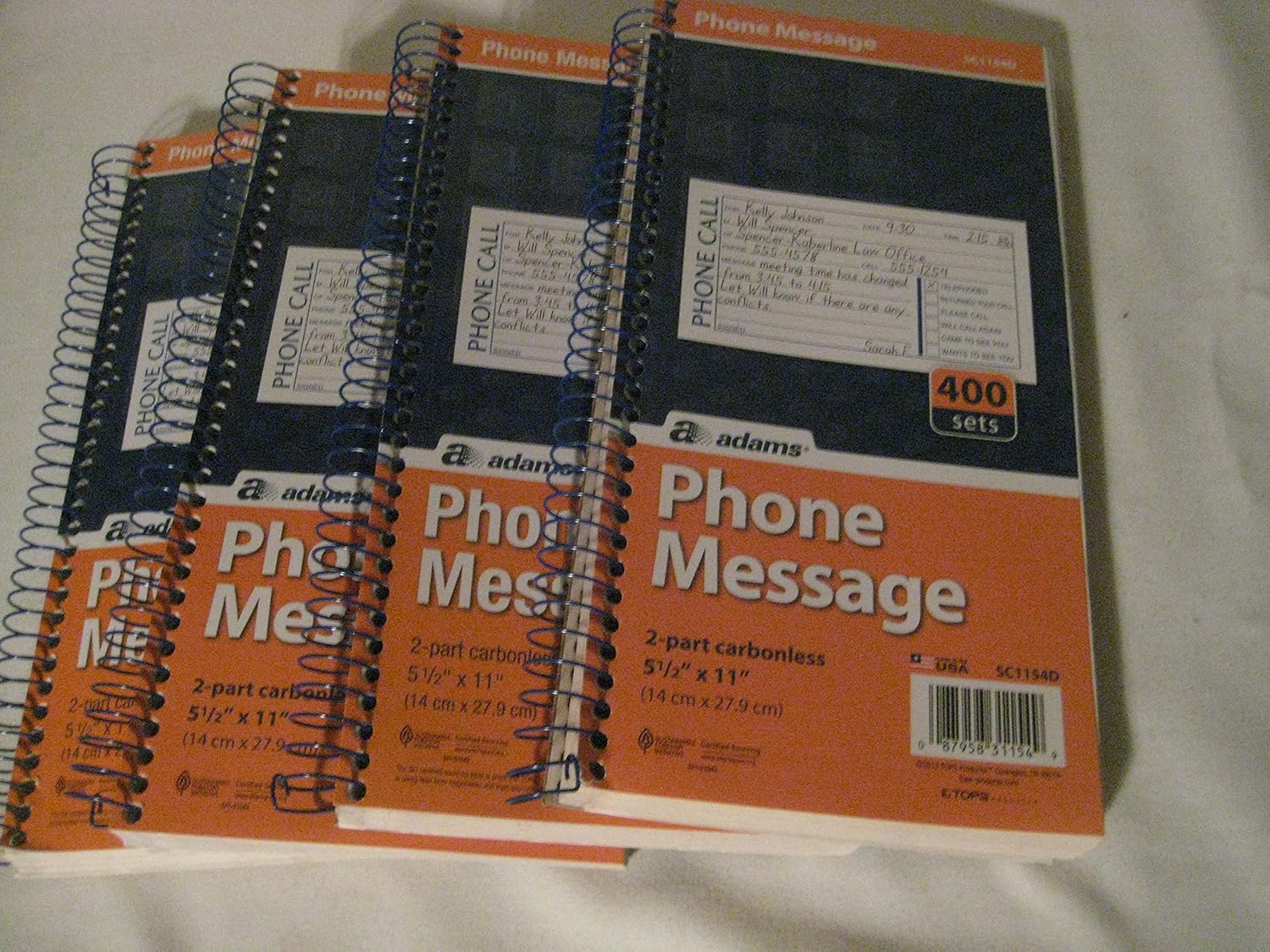 Amazon.com : Spiral Bound Phone Message Books : Office Products
