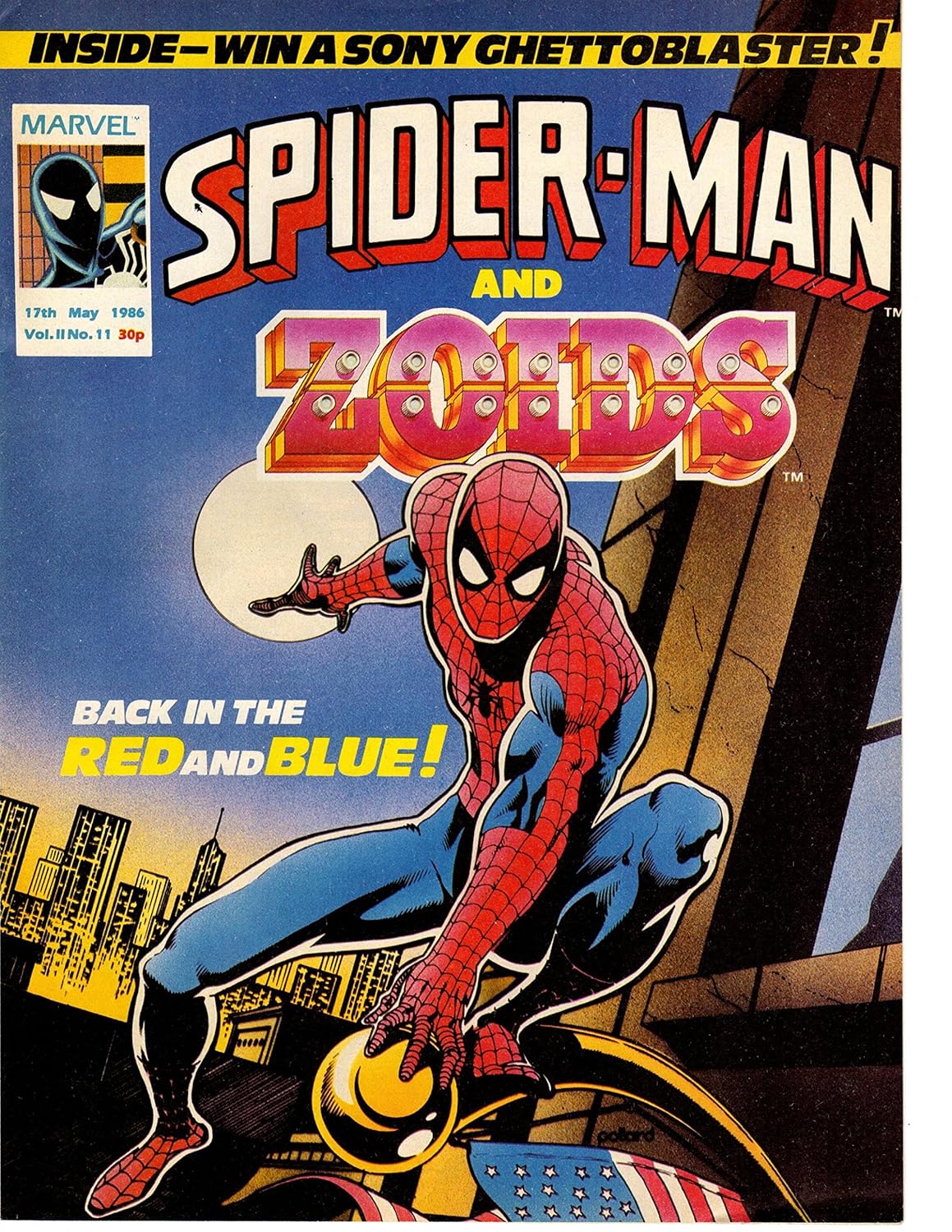 Spider-Man and Zoids UK Comics Magazine Vol. 2 No. 11: Ian Rimmer, Kev ...