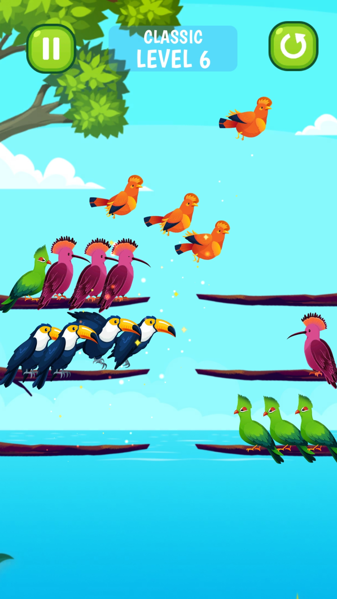 Bird Sort Color Puzzle 3D: Colorful Sorting Fun - App on Amazon Appstore
