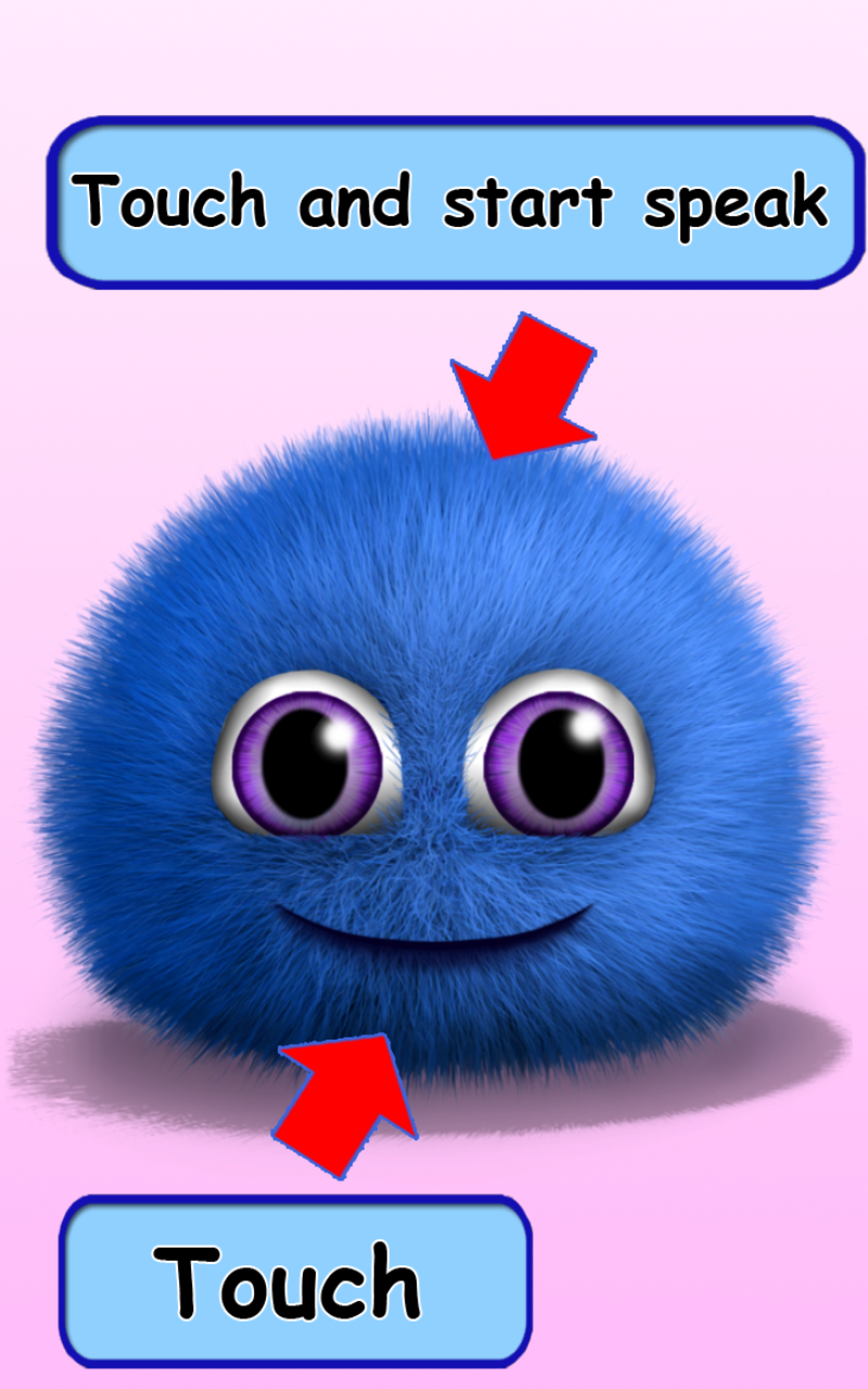 Aplicación Talking Fluffy Ball en Amazon Appstore