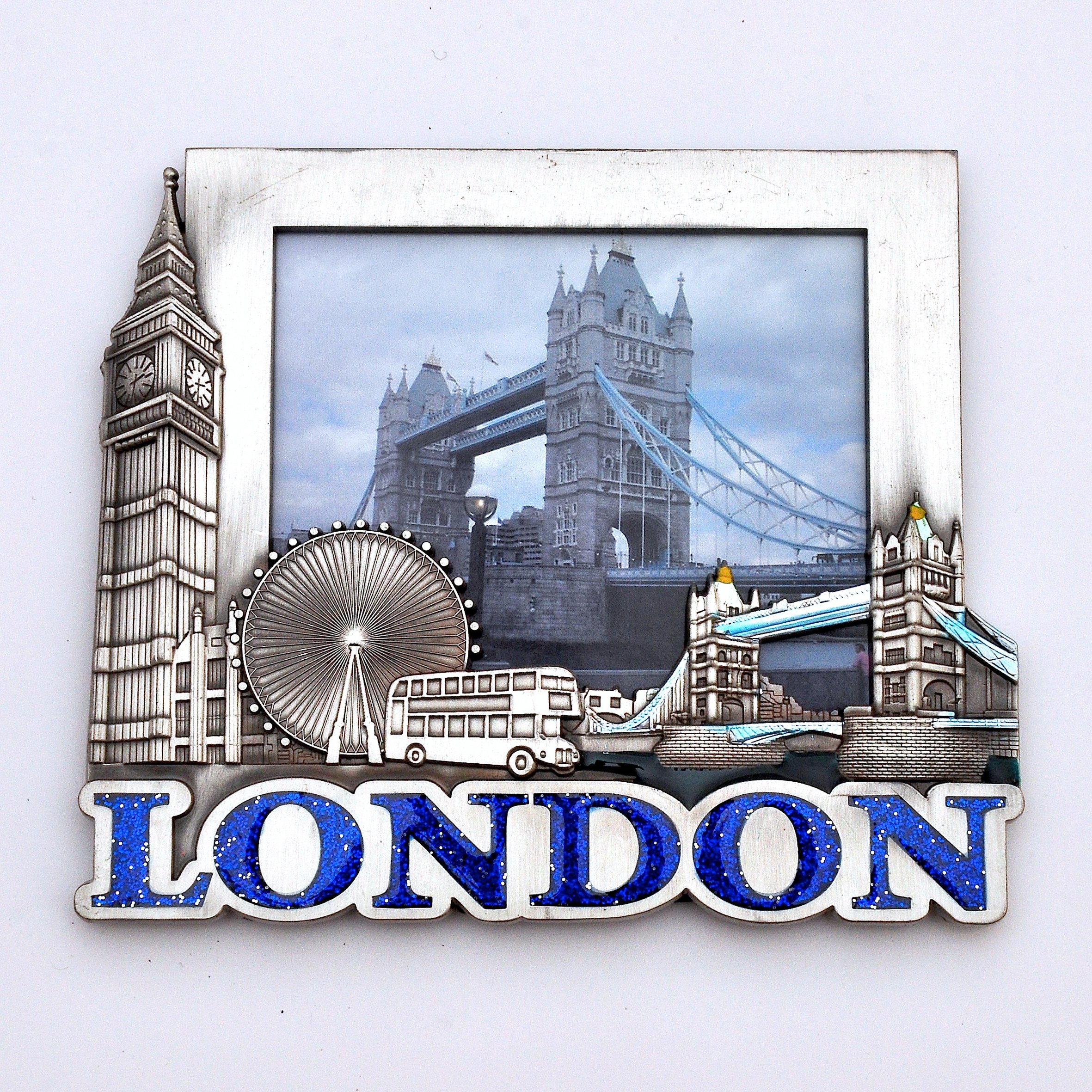 Buy I Love London Photo Frame - Metal Photo Frame - London Souvenir ...