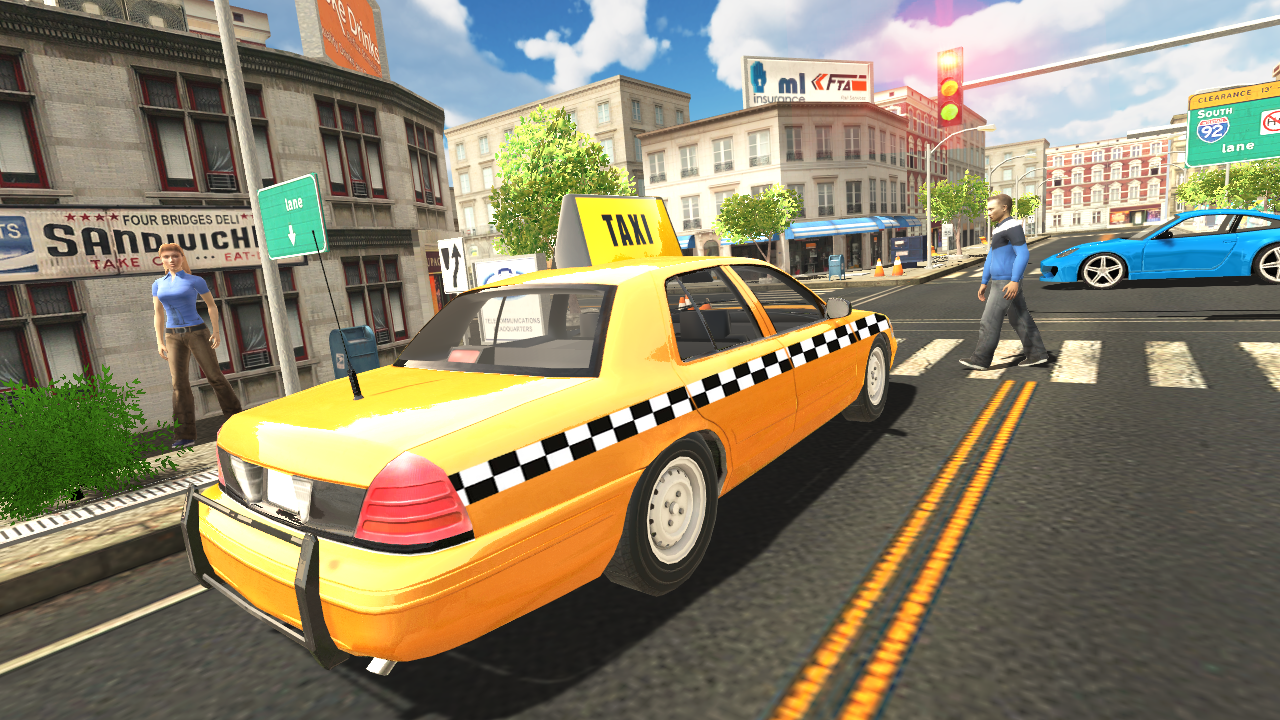 Real Taxi Sim 3D - App on Amazon Appstore