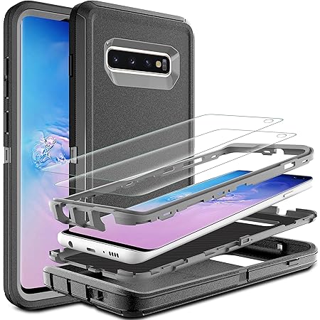 Amazon.com: JETech Heavy Shockproof Case for Samsung Galaxy S10 (NOT for S10 Plus +), Dual Layer ...