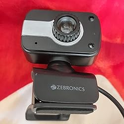 Zebronics Zeb-Crystal Clear Web Camera with 3P Lens,Built-in Microphone ...