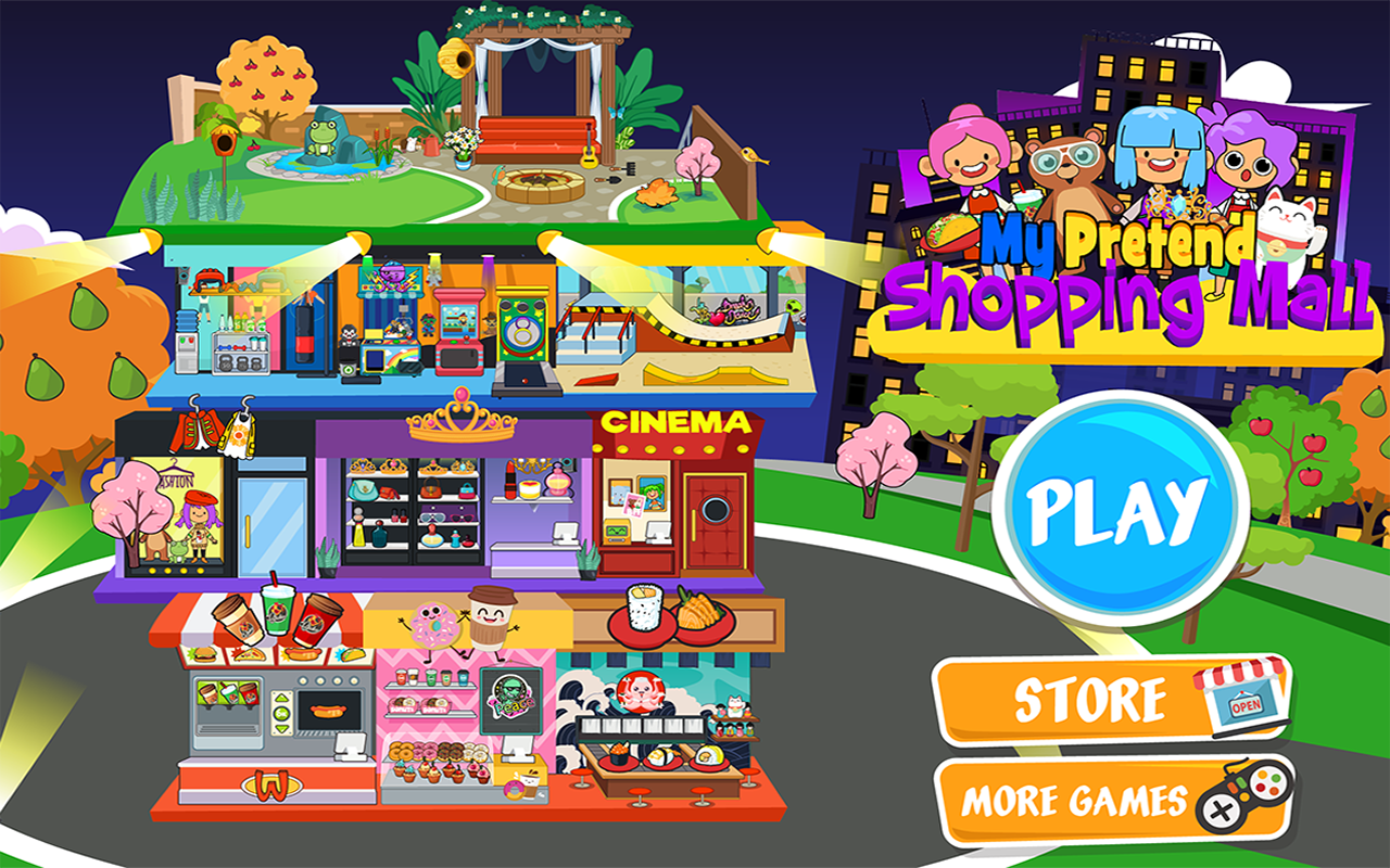 My Pretend Mall - Kids Shopping Center Town Games:www.amazon.com ...