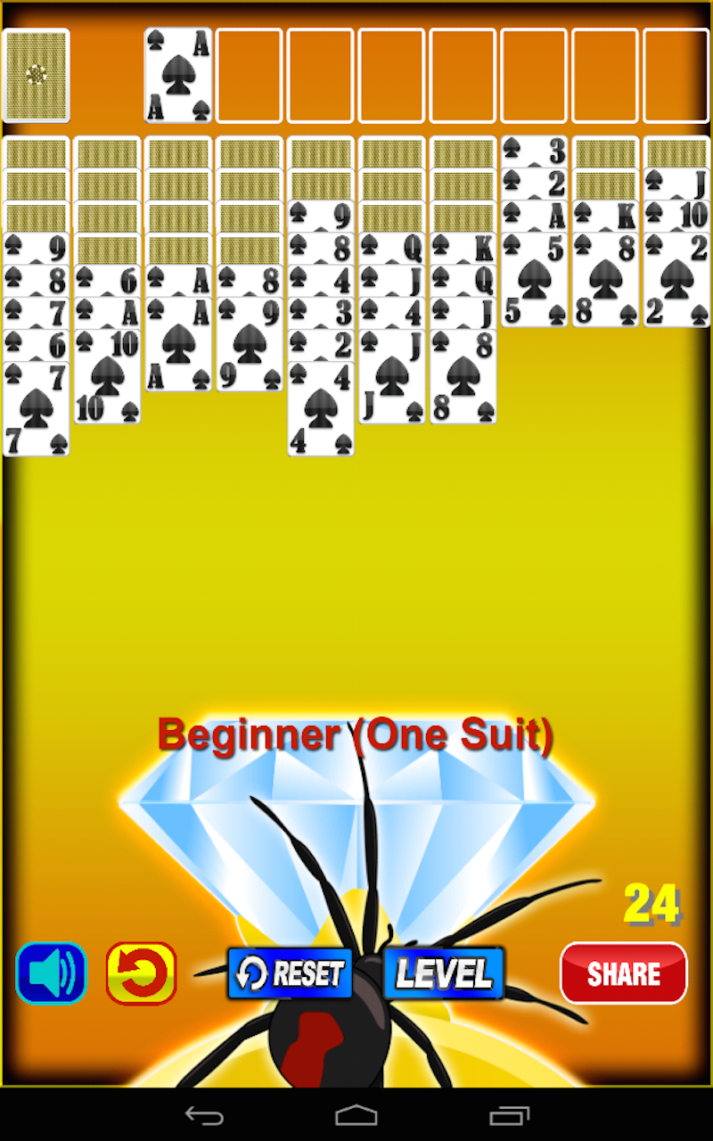 VIP Fever Spider Solitaire for Kindle Fire - App on Amazon Appstore