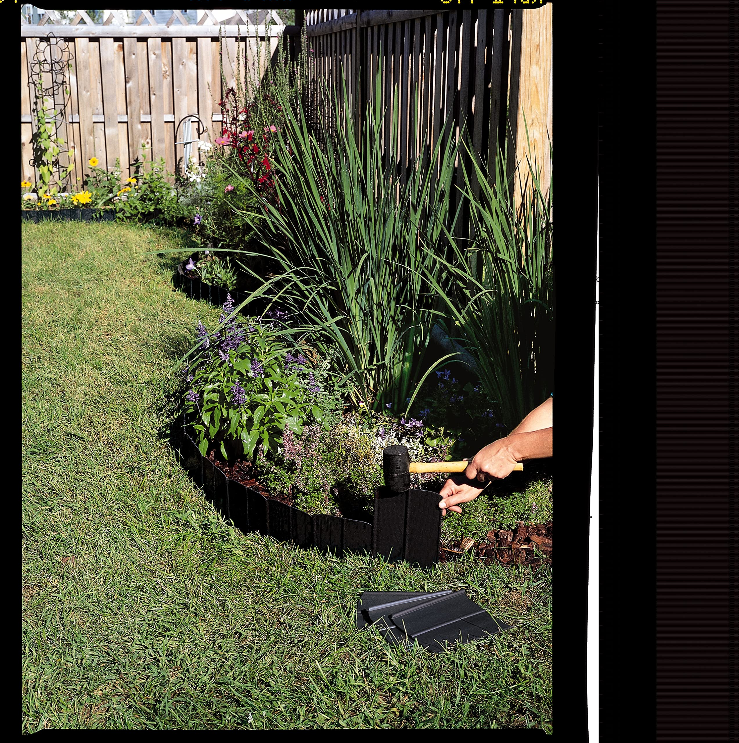 Plastic Interlocking Garden Edging at Saundra Edwards blog