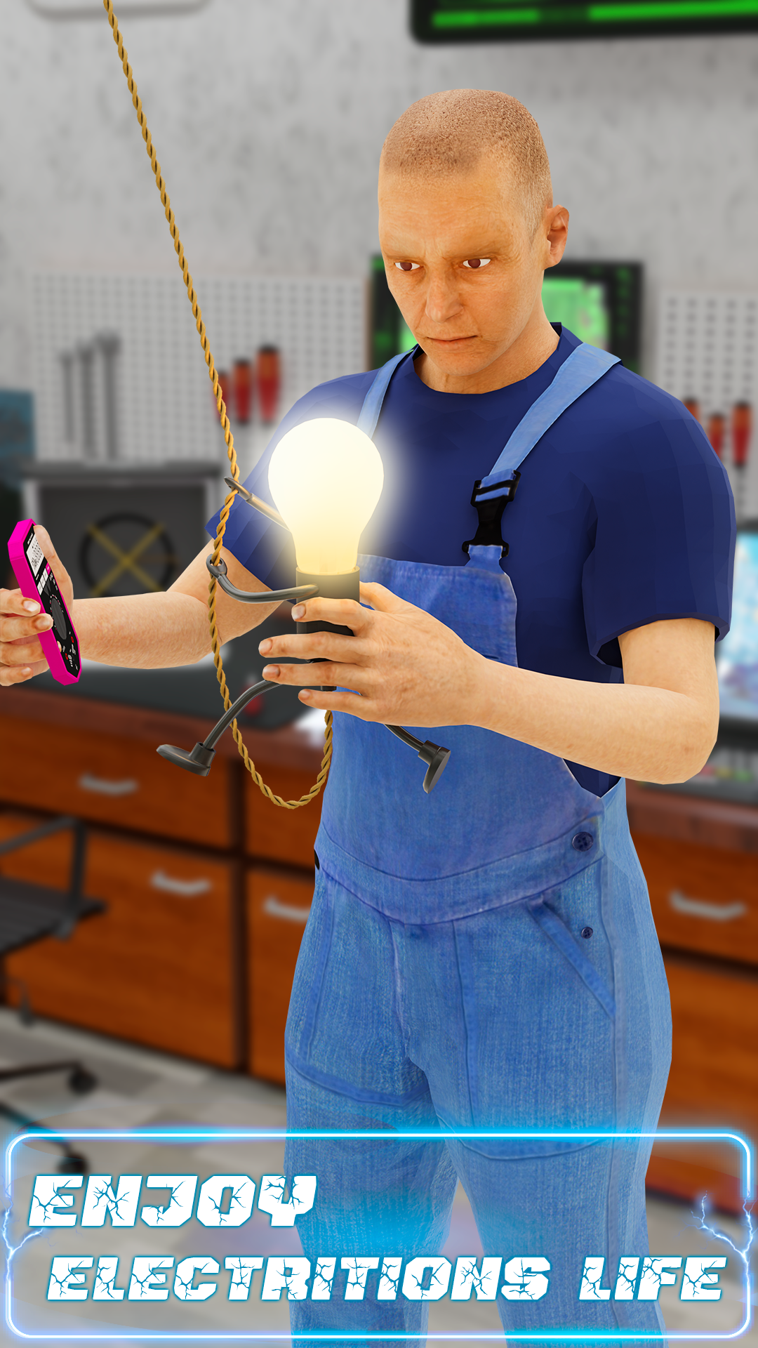 Electrician Simulator Mechanic Life Job - Powercut Manager, Plug Master ...