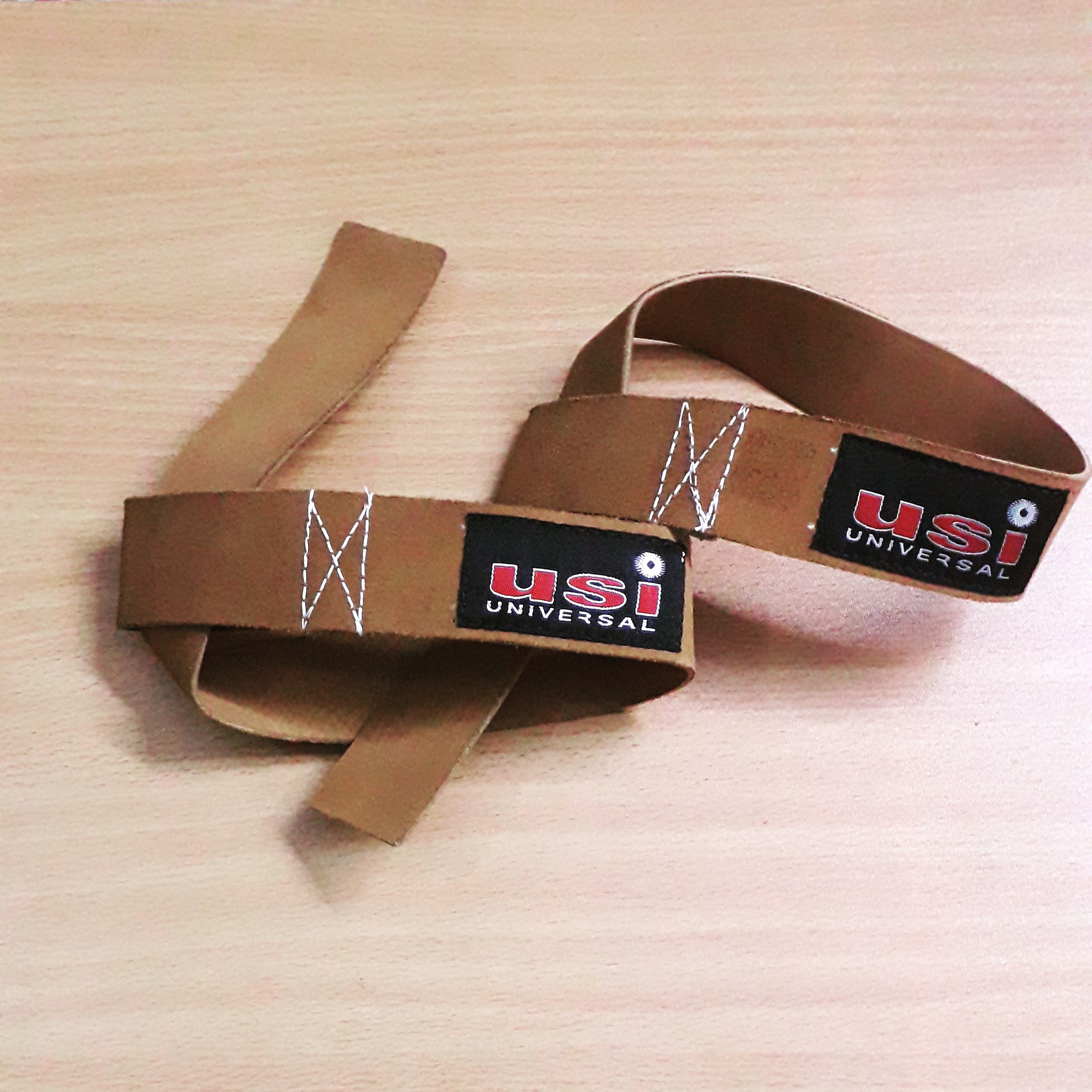 Buy USI UNIVERSAL 733LSL Leather Weight Lifting Strap, Hide Leather ...