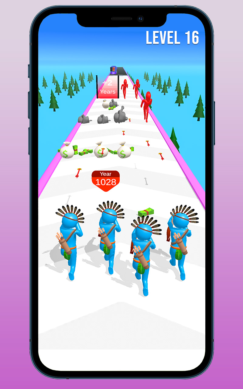 Crowd Evolution Runner Control Race: Mob Clash Evolve & Rush Survival ...