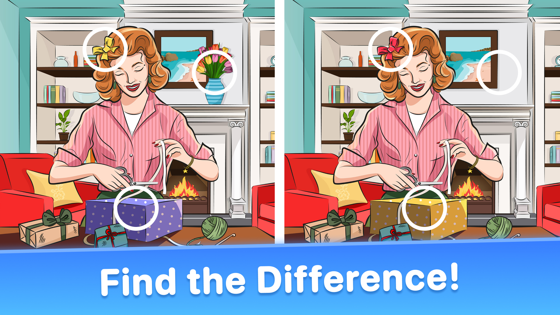 Define - find the difference games 2023 for adults. Bright collection ...