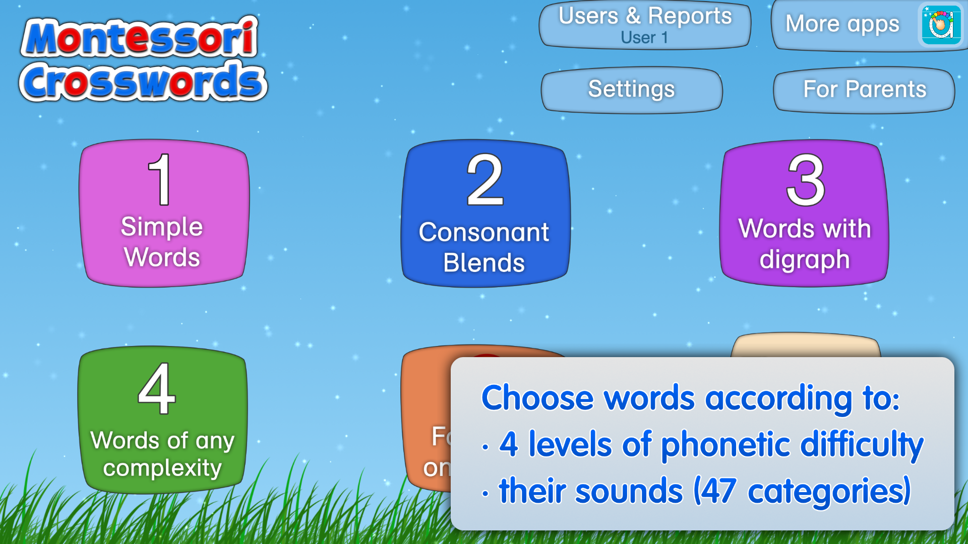 Montessori Words & Phonics for Kids - App on Amazon Appstore