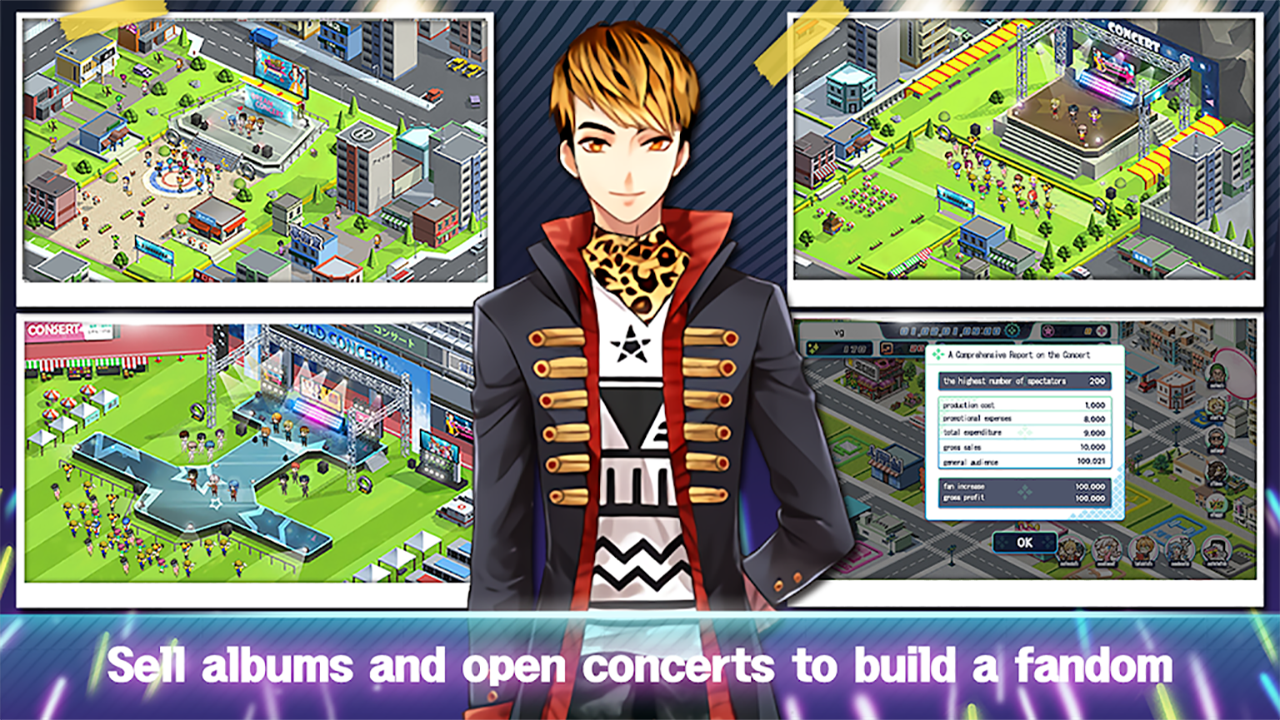 Korean pop Love Idol Maker Manager - App on Amazon Appstore