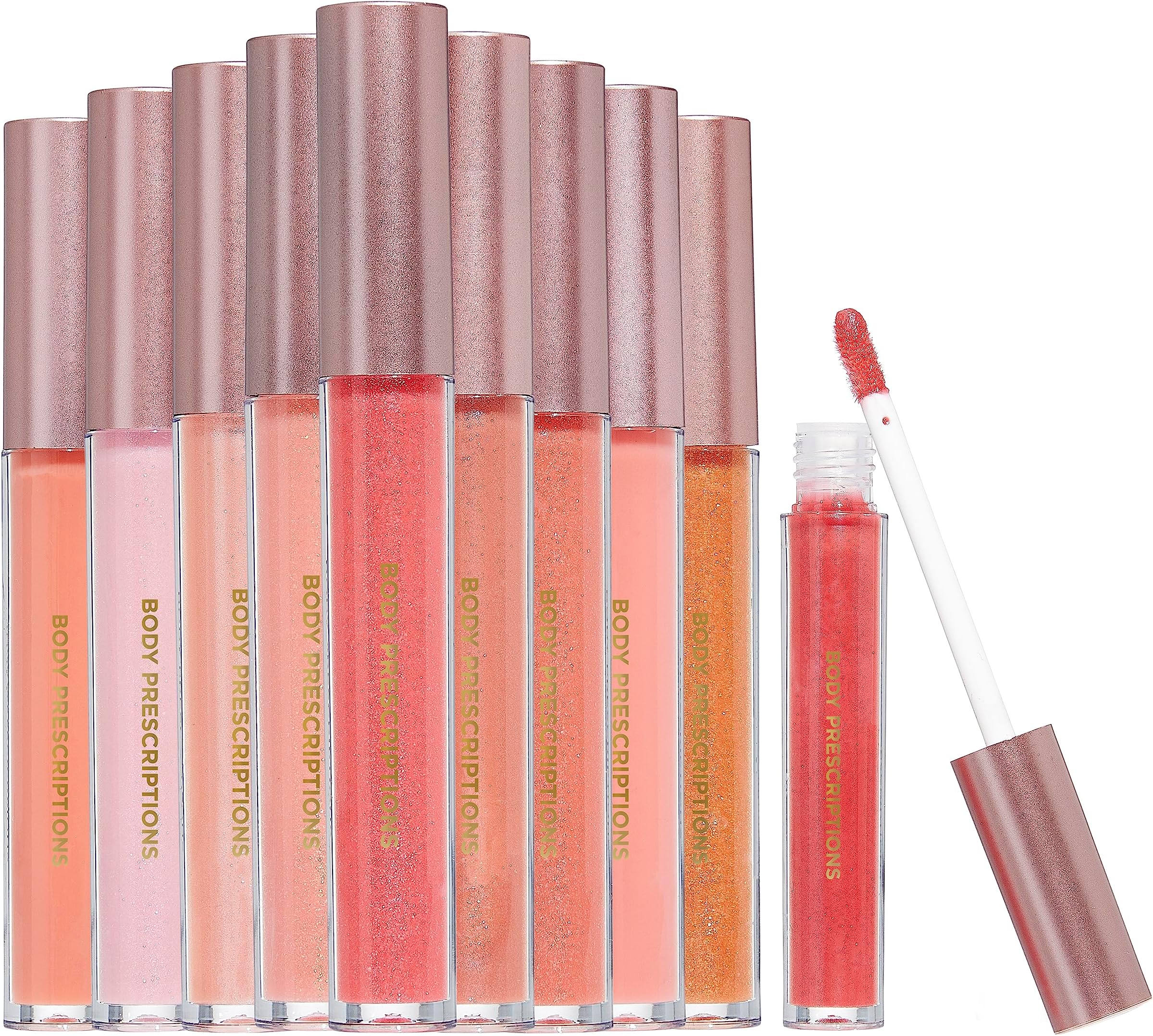 Amazon.com : ELLEN TRACY 15-Piece Embossed Lip Gloss Collection and ...