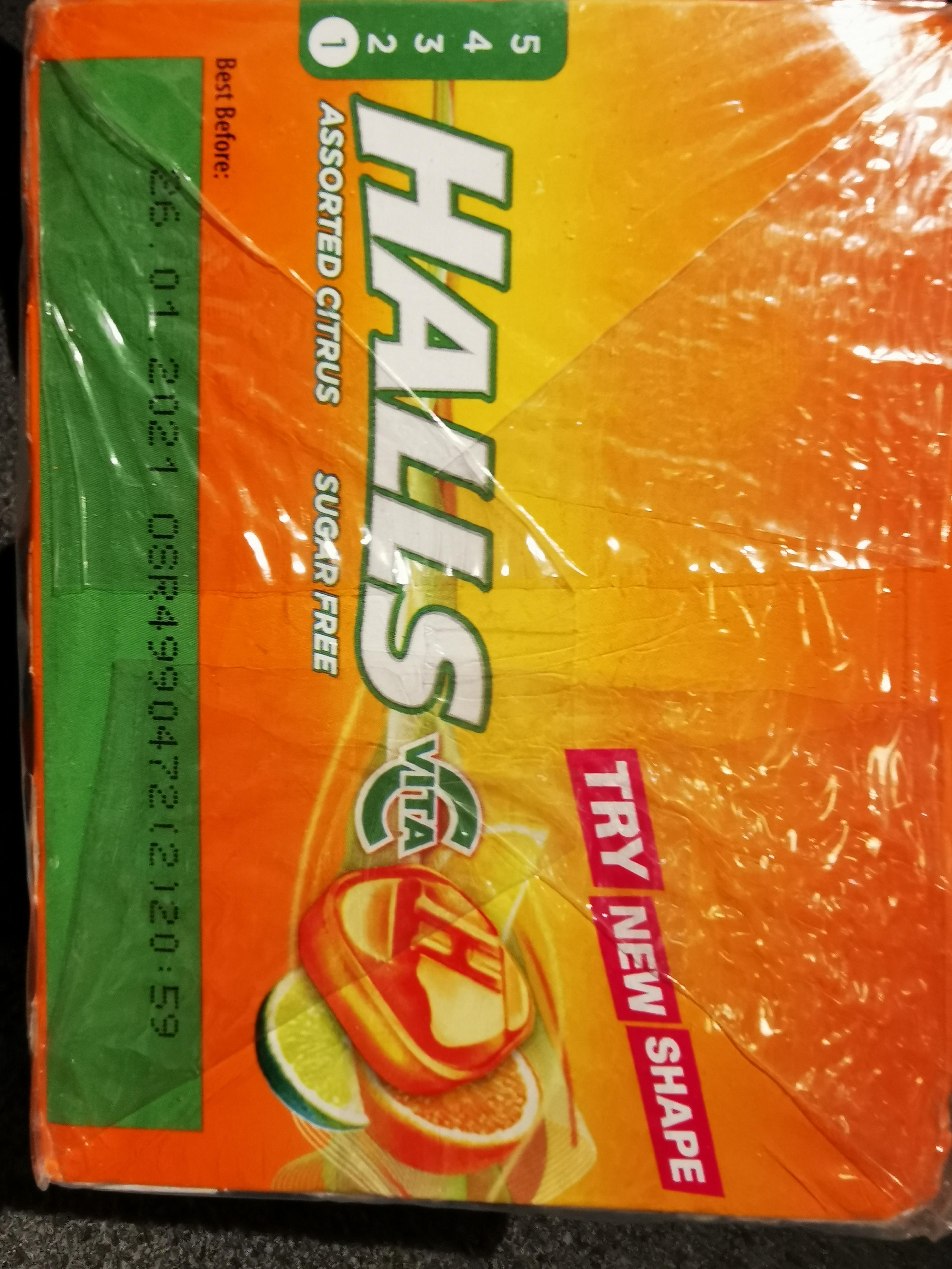 Halls Citrus Sugar Free Sweets 32g - Lot of 20 : Amazon.co.uk: Grocery