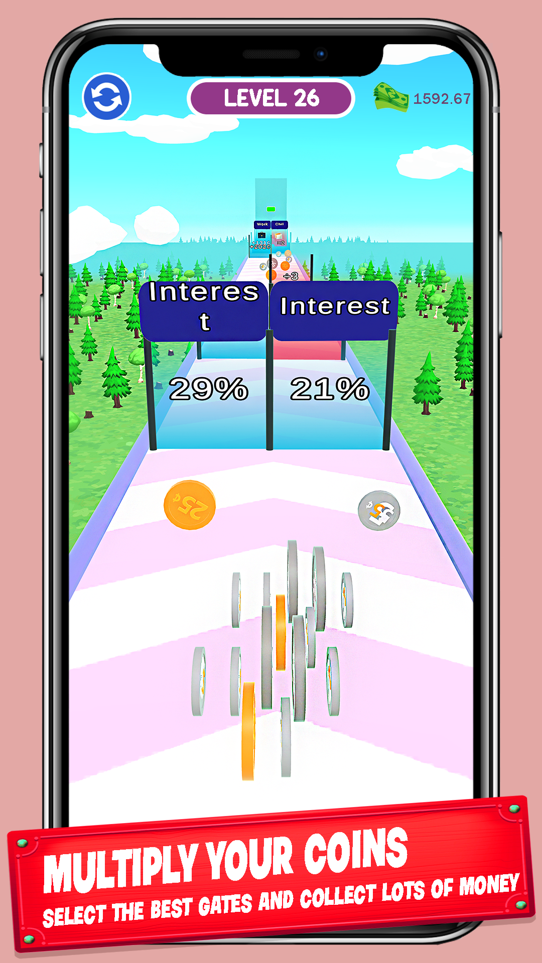 Coins Multiplier Money Rich Runner Race! True Wealth Multiplier and Money Empire Tycoon Race ...