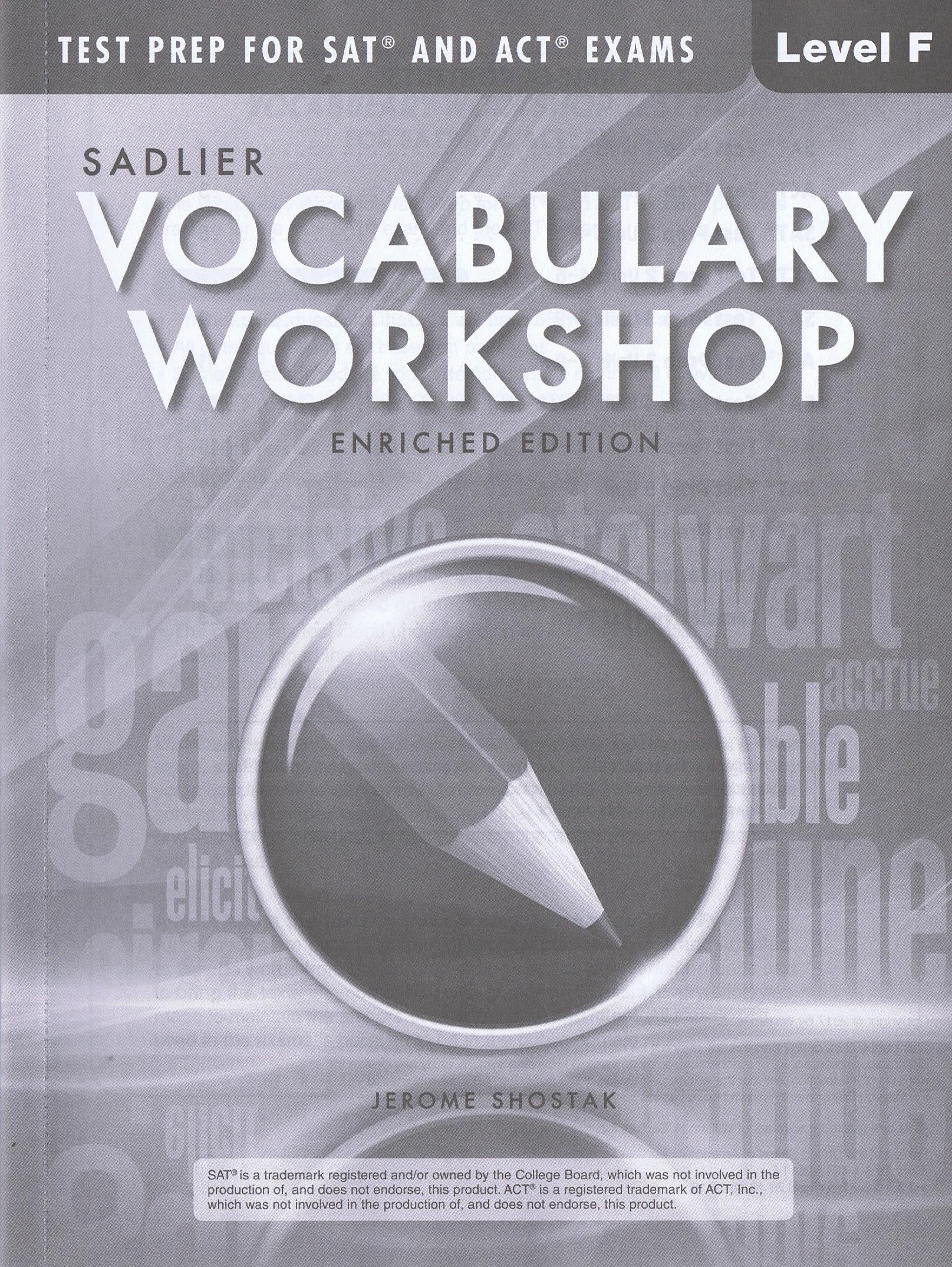Test Prep for SAT and ACT exams Sadlier Vocabulary Workshop Enriched ...
