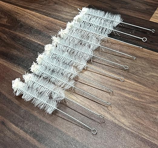 Laboratory Test Tube Brushes, 8 inch, Pack of 12, for Cleaning Test ...