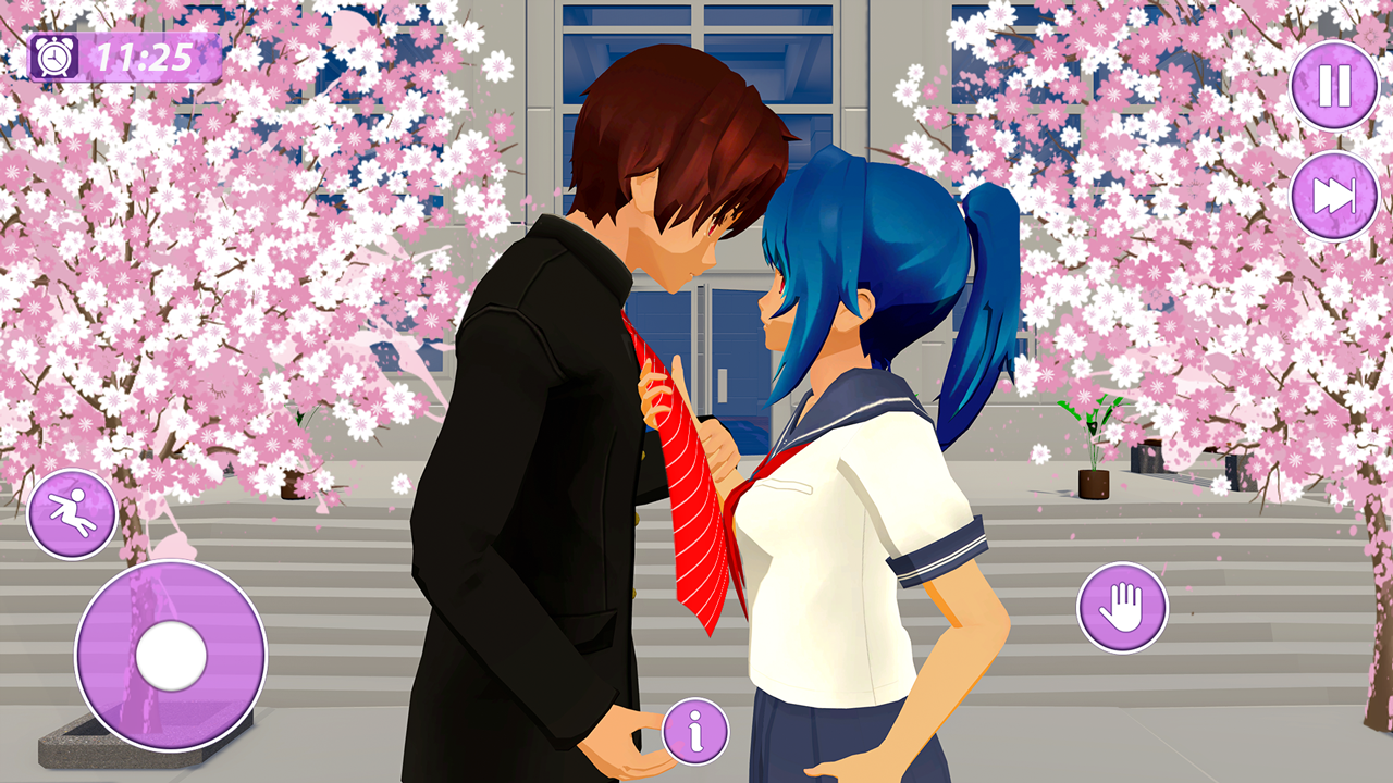 Anime Girl High School Crush Love Story 2024 - My Sakura Girl Love ...