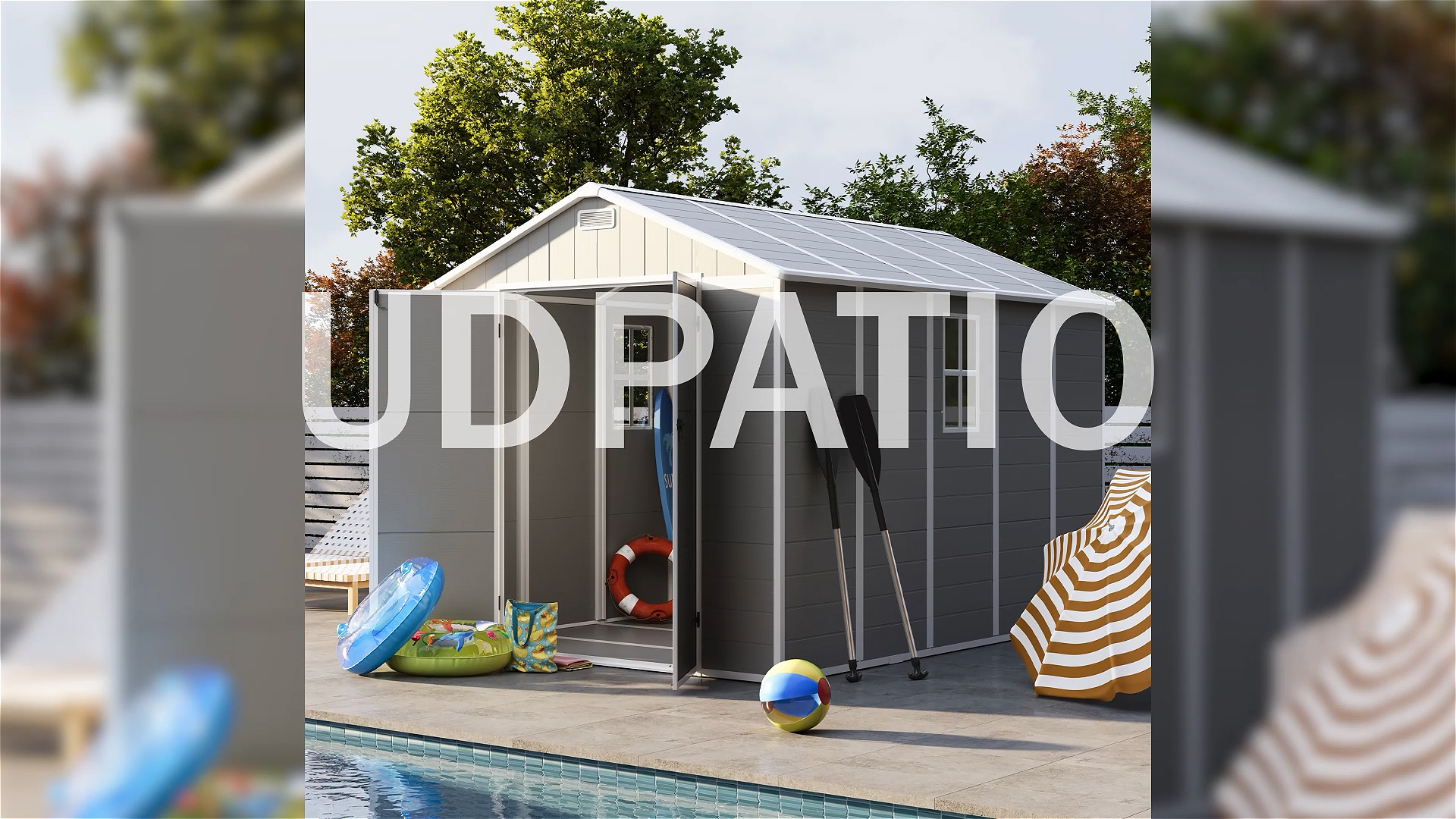 Watch UDPATIO Resin Shed Installation Tips on Amazon Live
