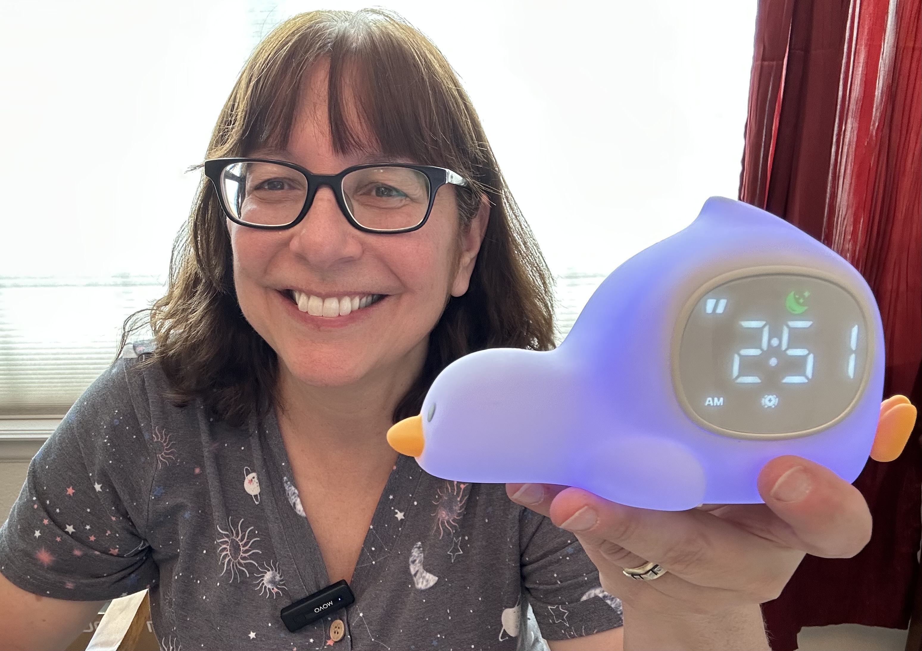 Watch Cute duck night light with alarm - sleep trainer! on Amazon Live