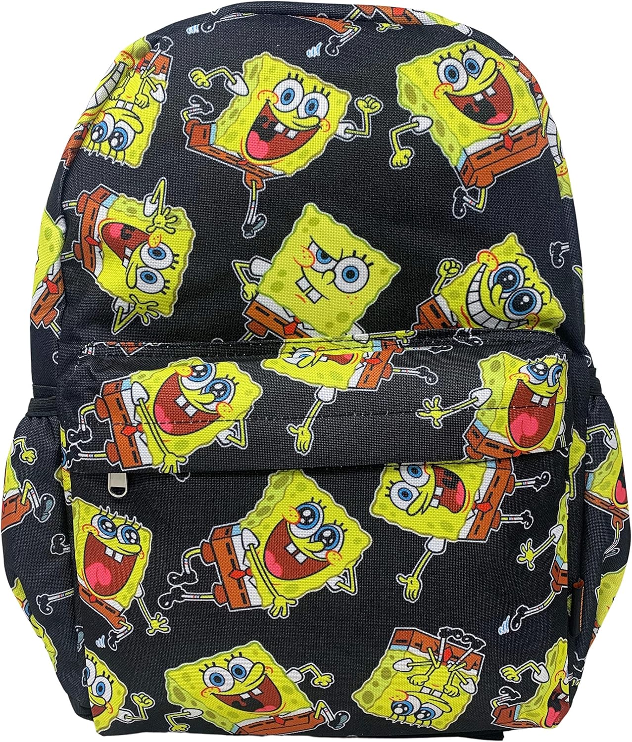 SpongeBob SquarePants 16" Large Allover Print Backpack with Laptop ...