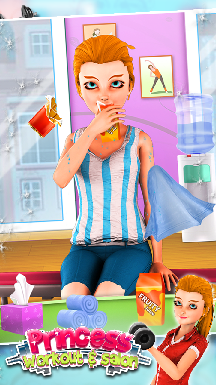 Idle Princess Workout Fitness Girl Games - Dance and play in Gym Games ...