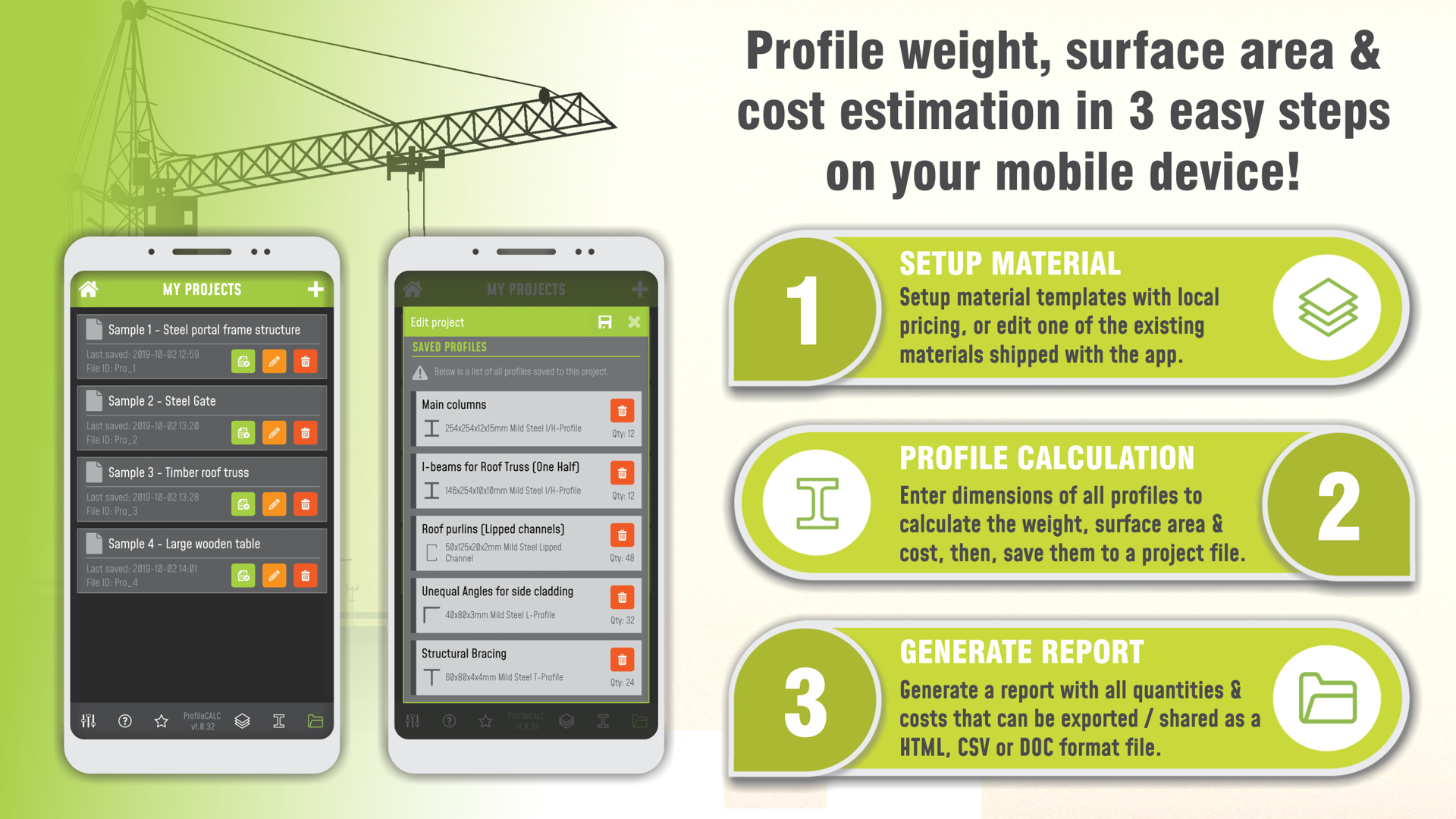 ProfileCALC Pro – Profile weight & surface calculator - App on Amazon ...