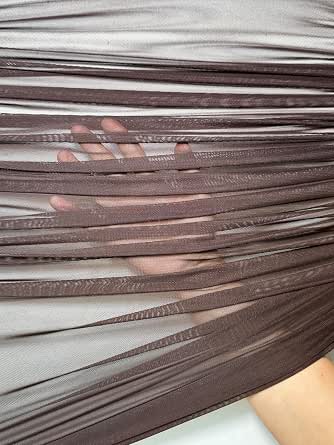 Amazon.com: Power Mesh Fabric – 60 inch Width, Lightweight 4-Way ...