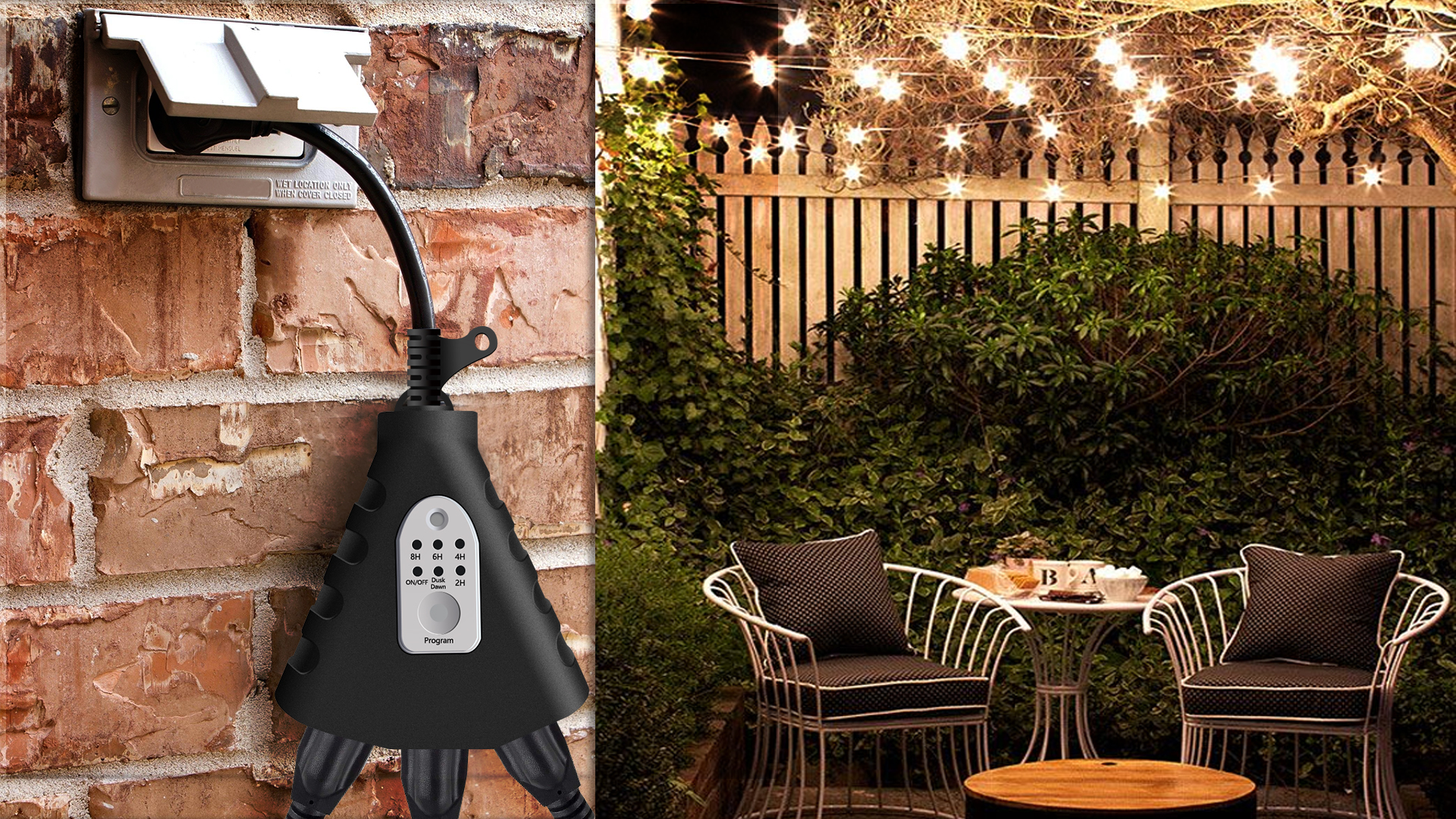 Watch Kasonic Outdoor Timer Outlet With Remote Control on Amazon Live