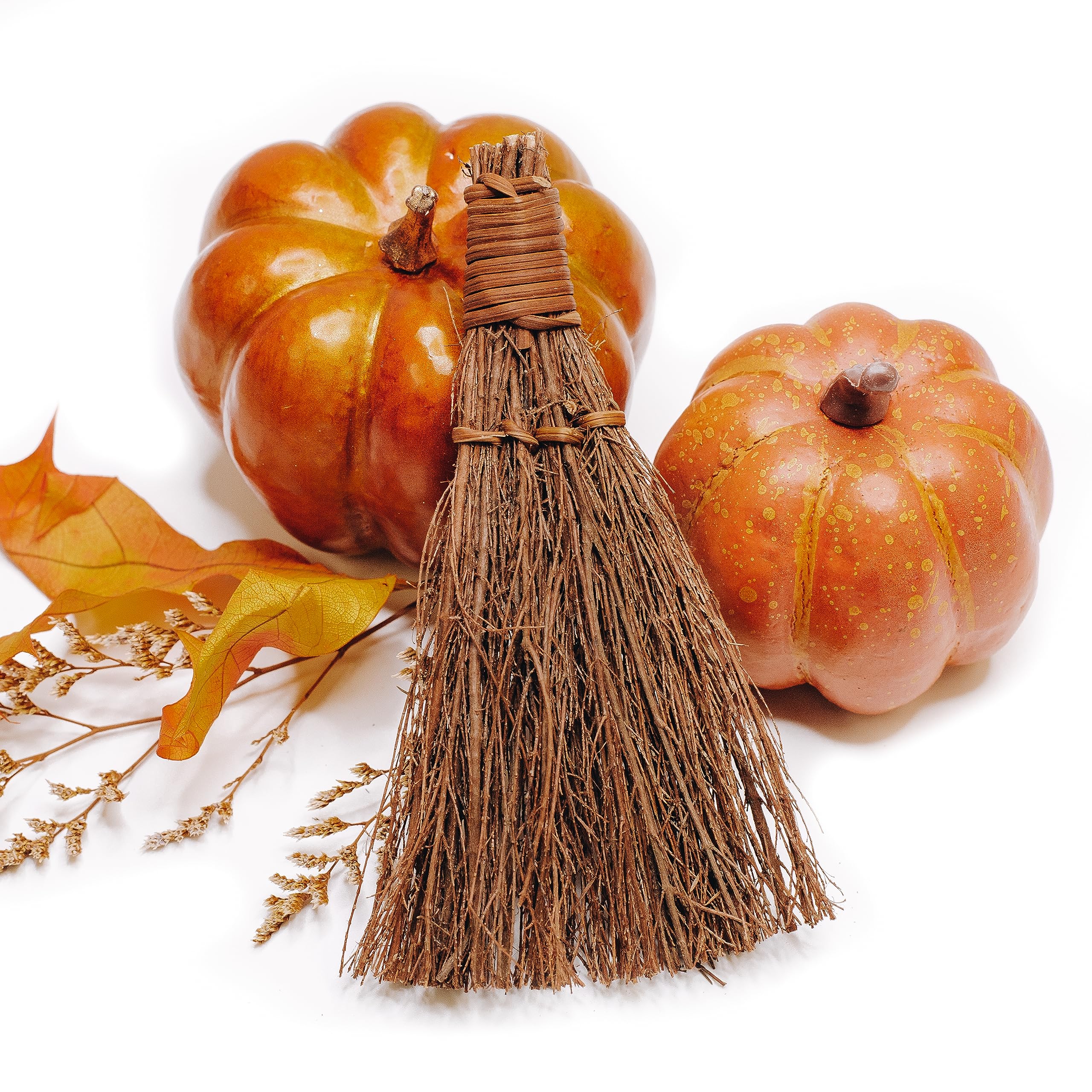 Pumpkin Scented Brooms Scented Mini Broom Set Of 3 Eucalyptus,