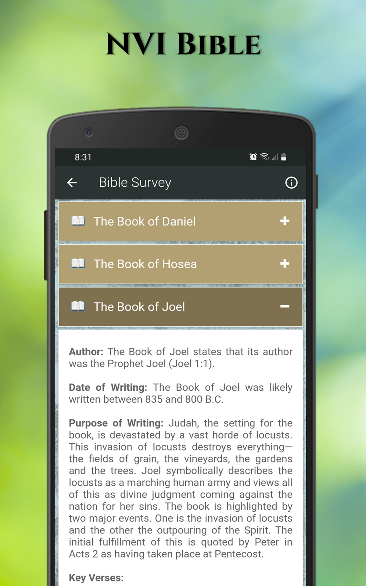 NIV Bible Offline in English with Audio - App on Amazon Appstore