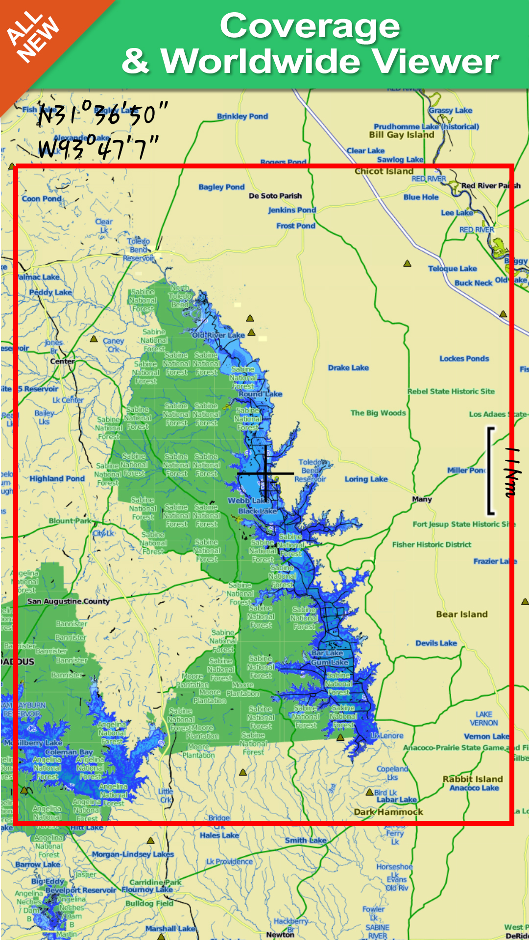 Toledo Bend Reservoir Gps - App on Amazon Appstore