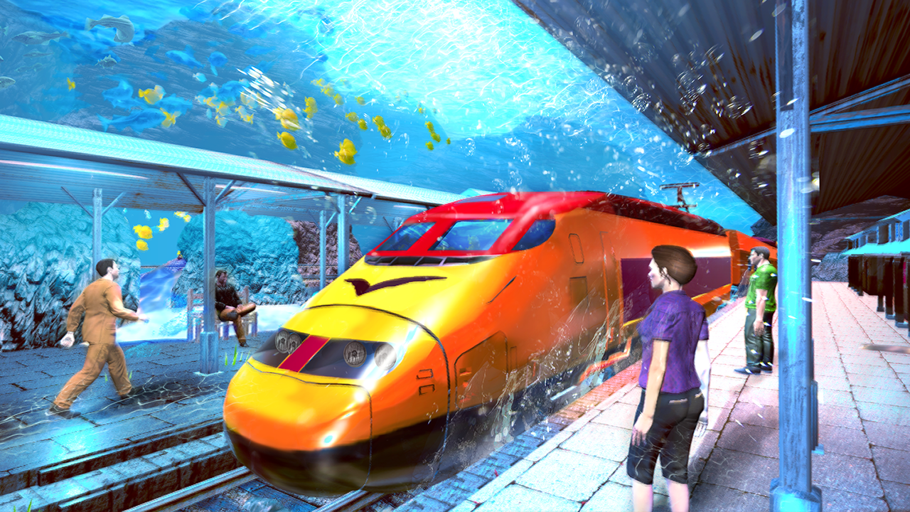 Underwater Train Station