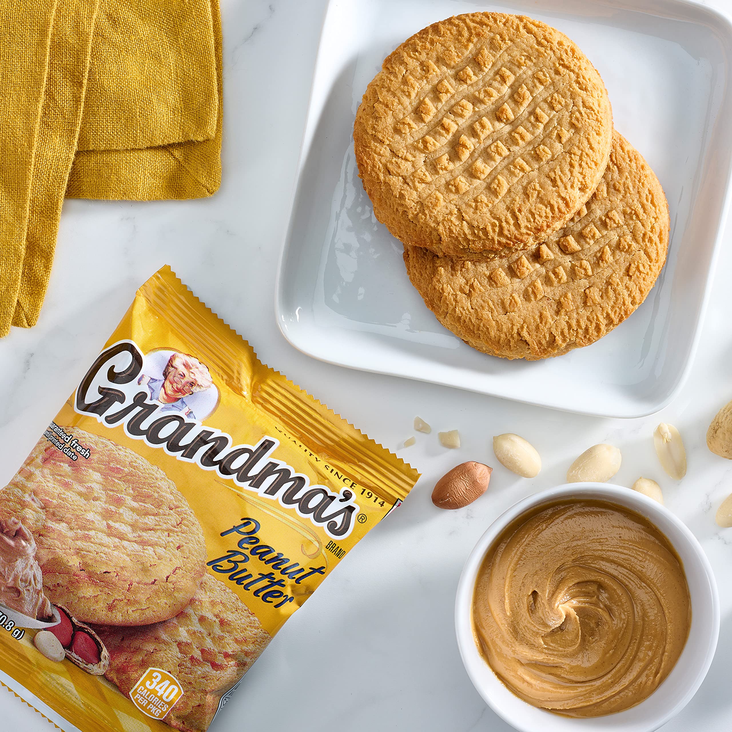 Snapklik.com : Grandmas Cookies, Peanut Butter, 2.5oz