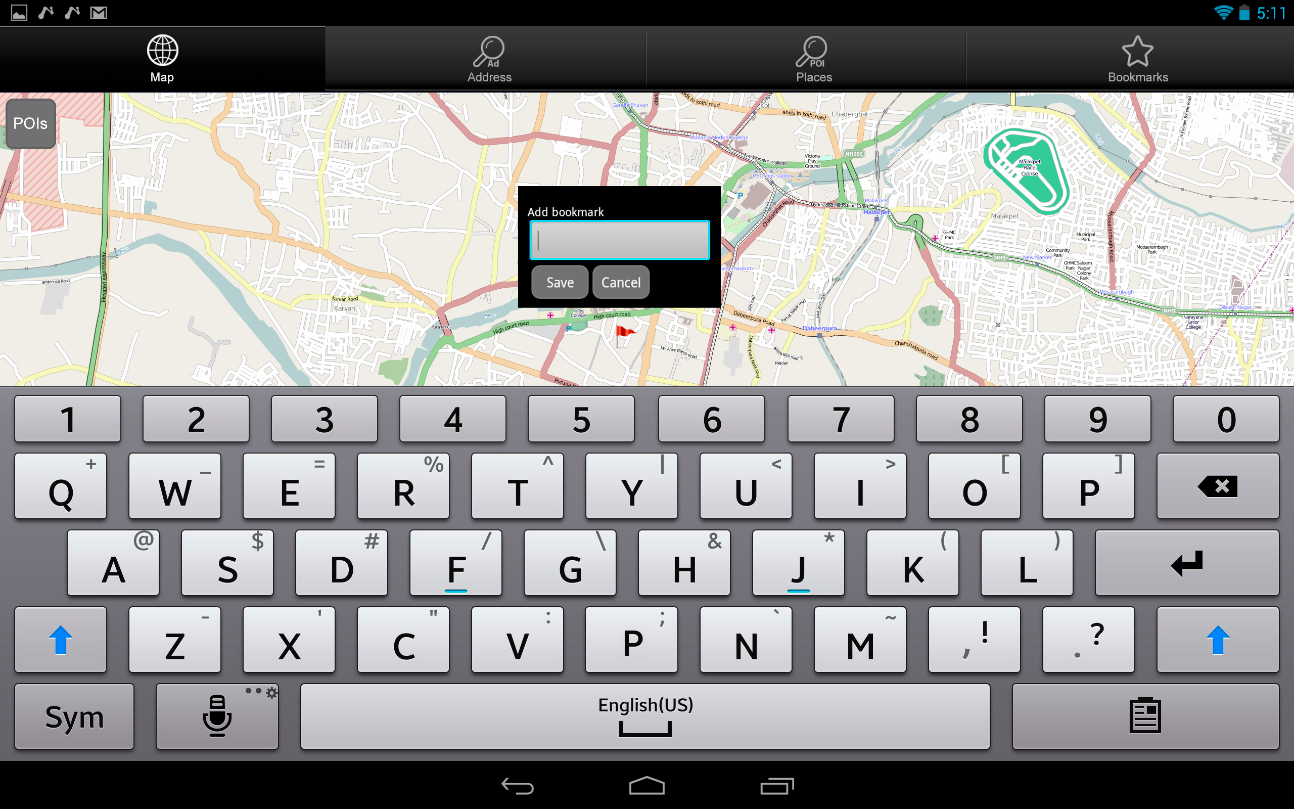 Hyderabad, India Offline Map (Golden Forge) - App on Amazon Appstore