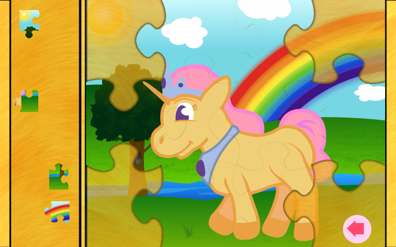 My Pony Games for Girls: Pony Jigsaw Puzzles for Kids and Toddlers who ...