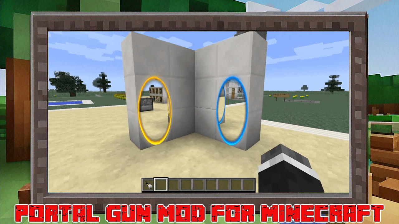 Portal Gun Mod for Minecraft PE - The Best Minecraft Mod of Portal Gun ...