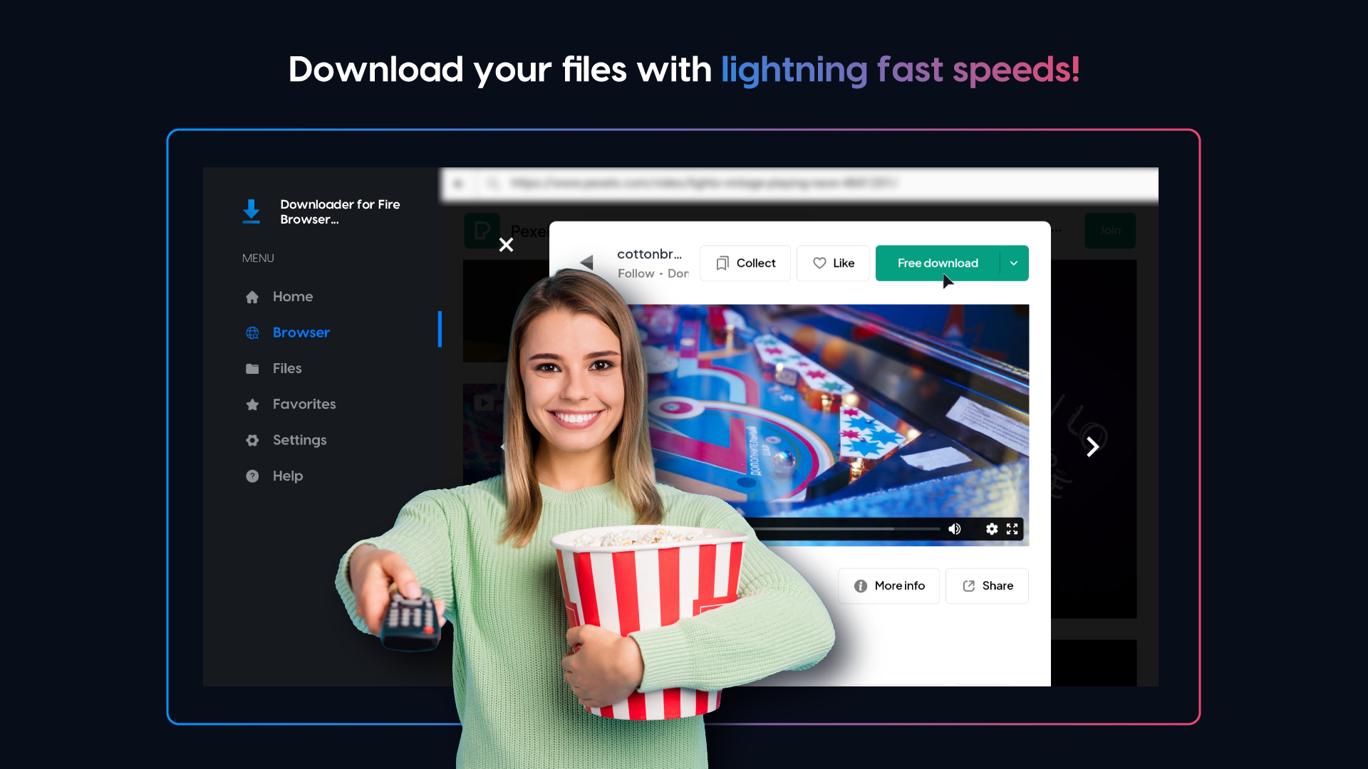 Downloader for Fire, Browser... - App on Amazon Appstore