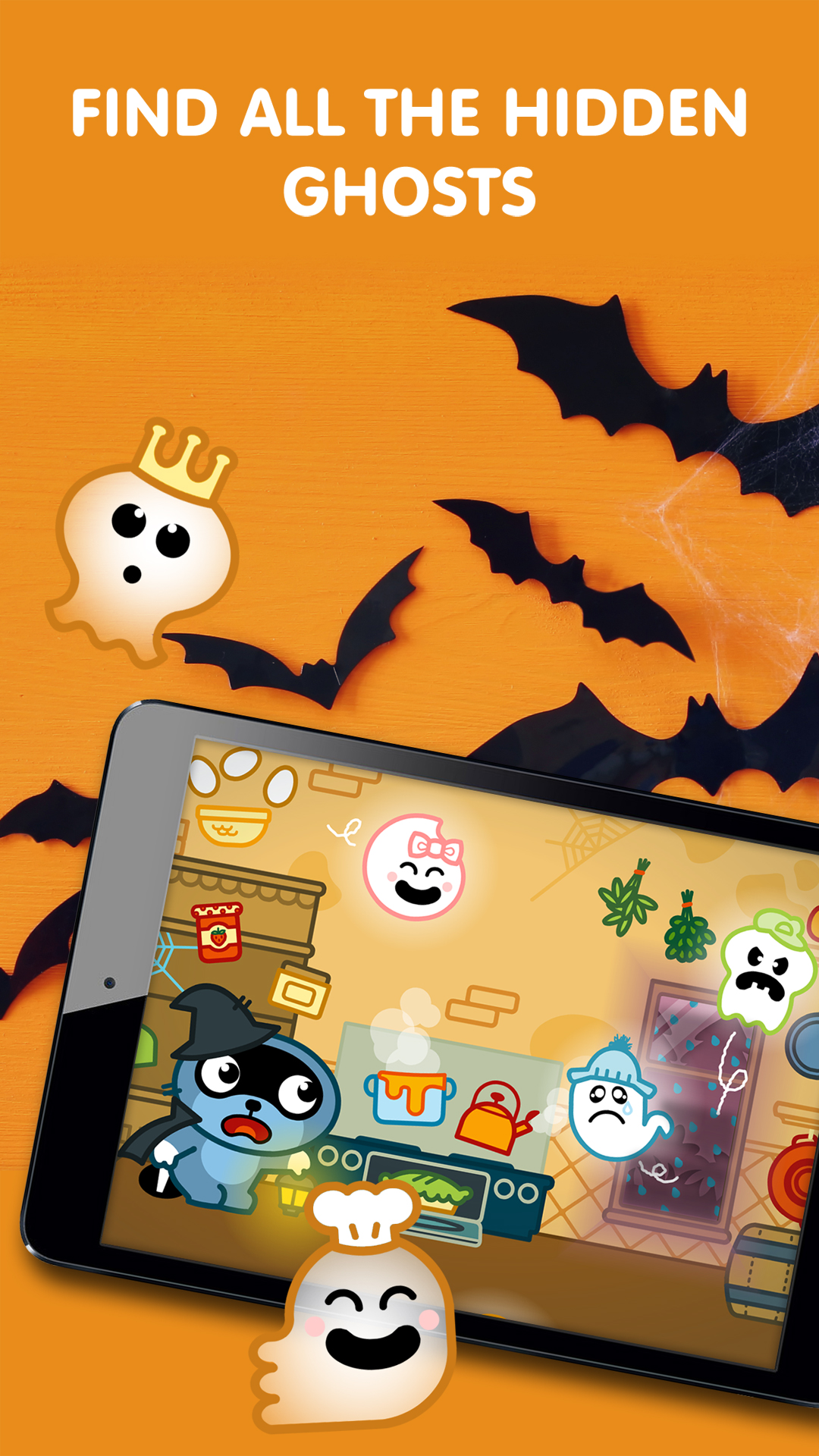Pango Halloween Memory - fun education, Matching memory game for kids ...