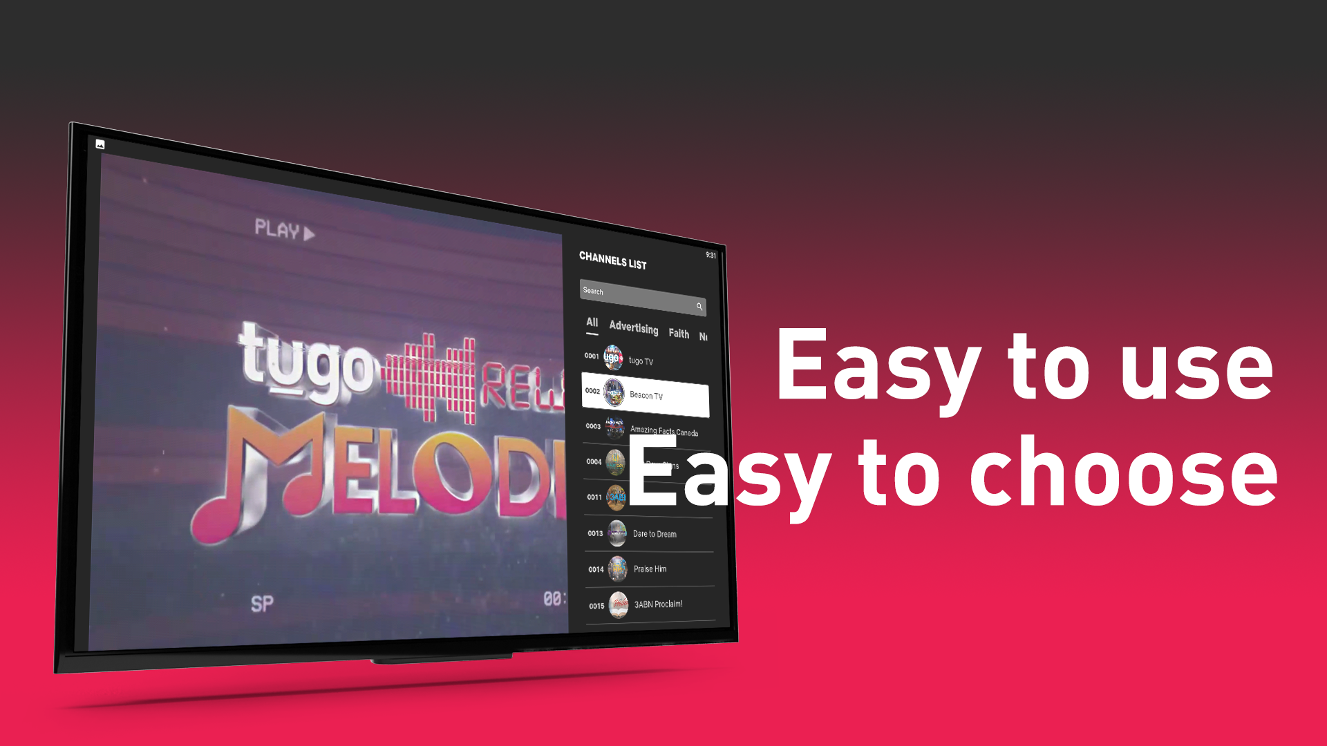 Tugo TV - App on Amazon Appstore