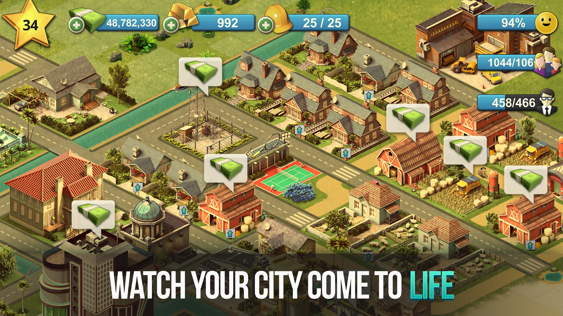 City Island 4 - Sim Town Tycoon: Expand the Skyline - App on the Amazon ...