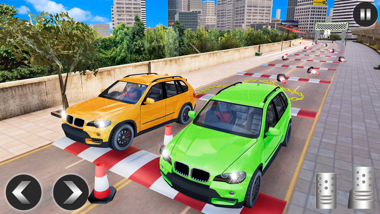Chained Car Auto Racing Tracks: Drift Car Driving Stunt Game - App on ...