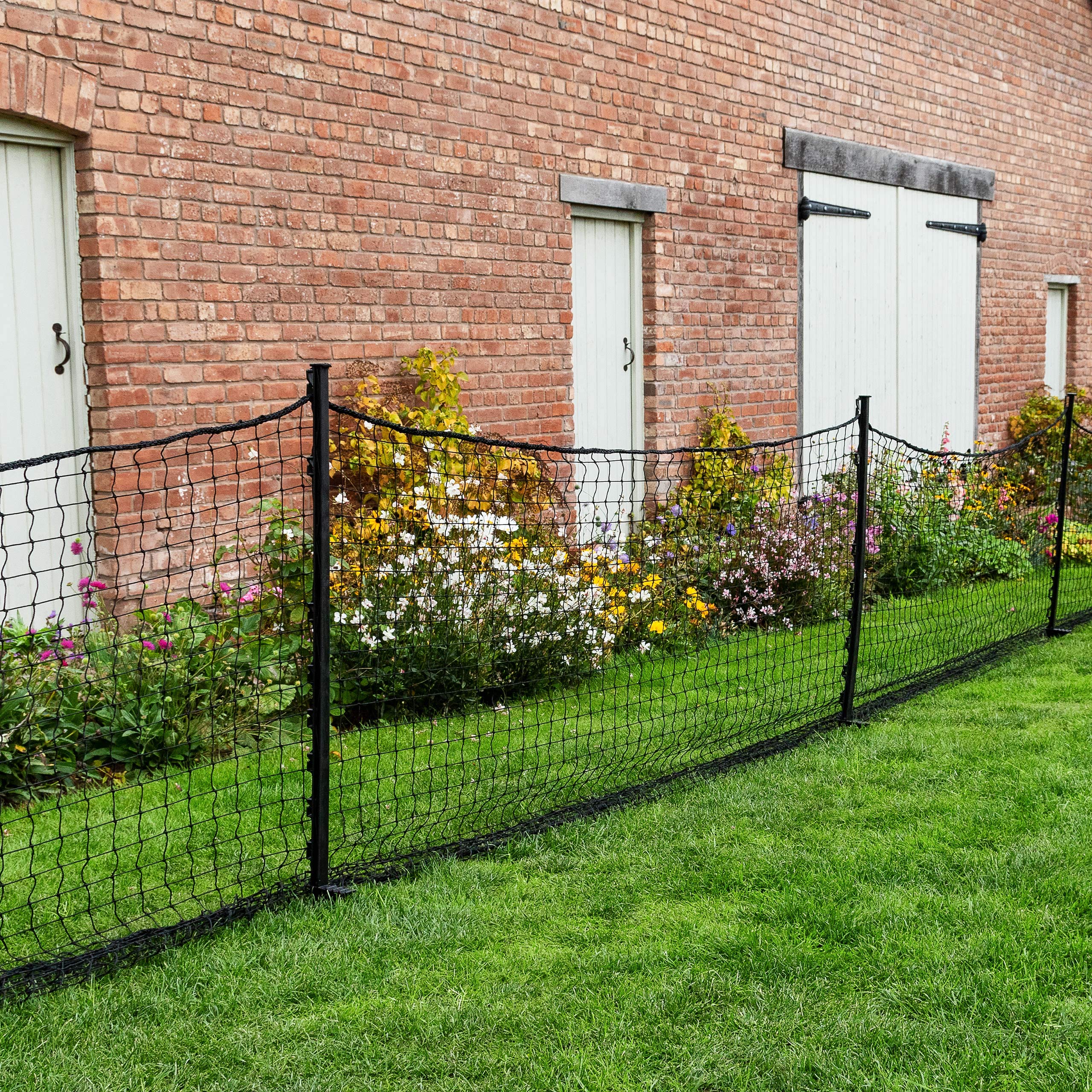 Cricket Ball Stop Net | Backyard Backstop Netting [62ft x 3ft Post and ...