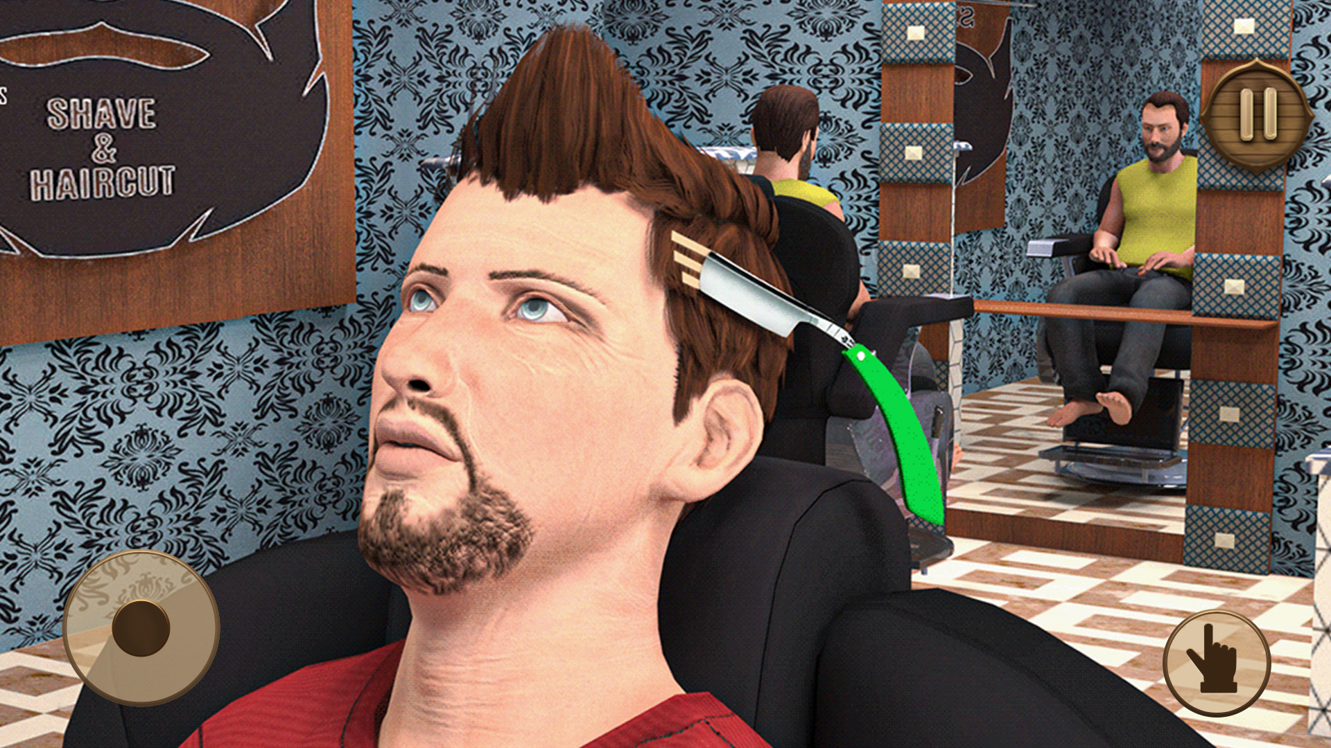 Real Hair Salon Barber Shop Simulator: Hair Style Store Game - App on ...